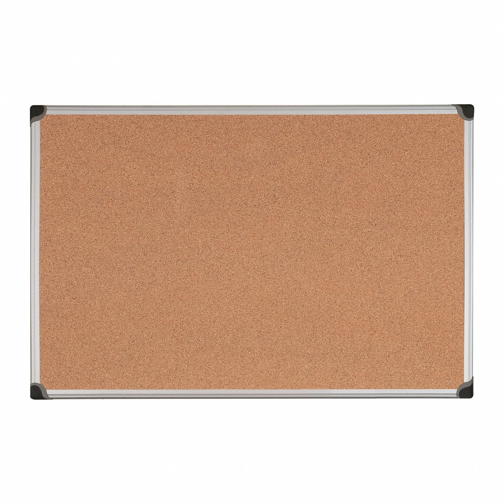 MASTERVISION, Cork, Wall Mounted, Bulletin Board - 52XG52|CA021170 ...