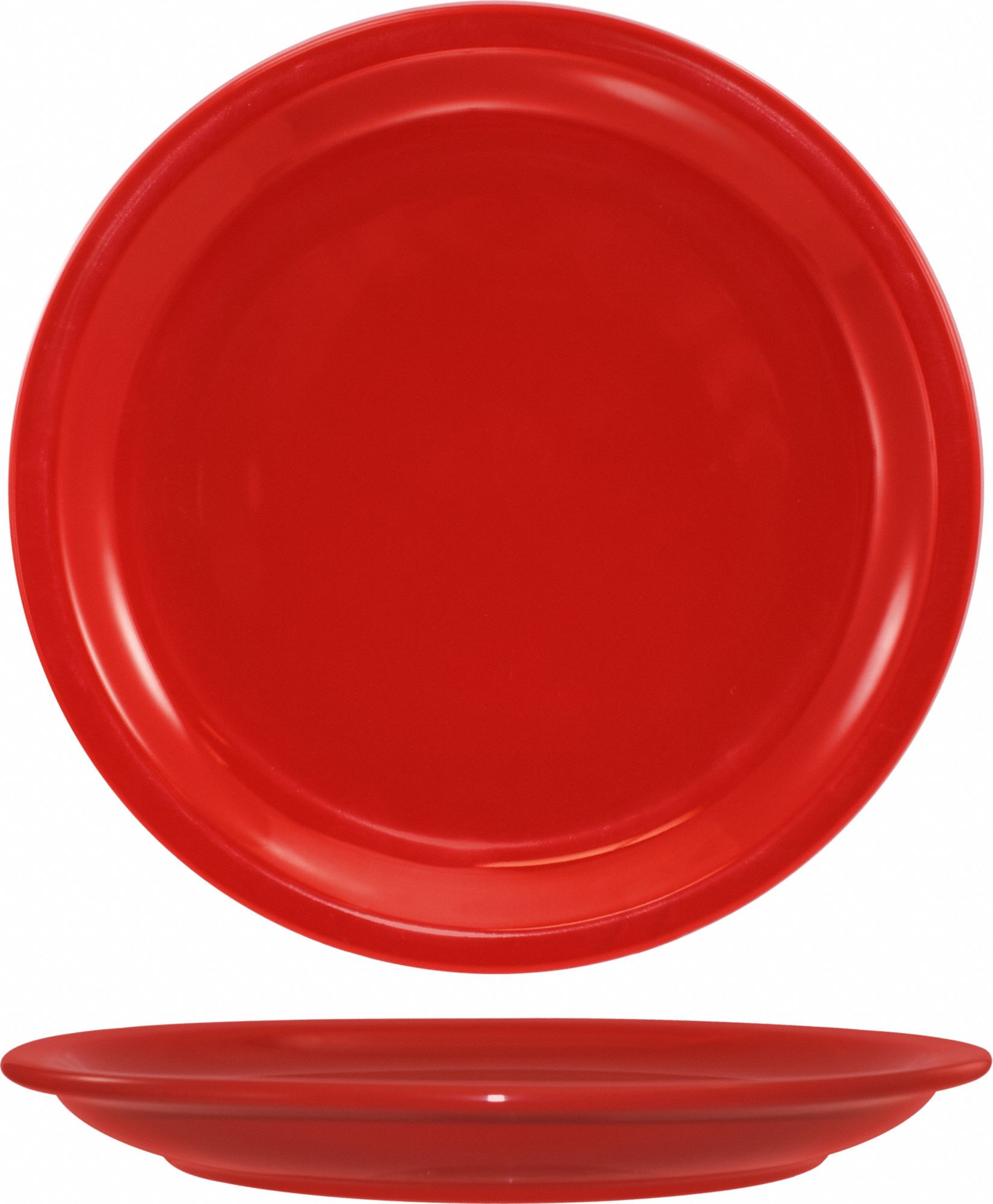 ITI, Cancun, Ceramic, Narrow Rim Plate - 806R91|CAN-8-CR - Grainger