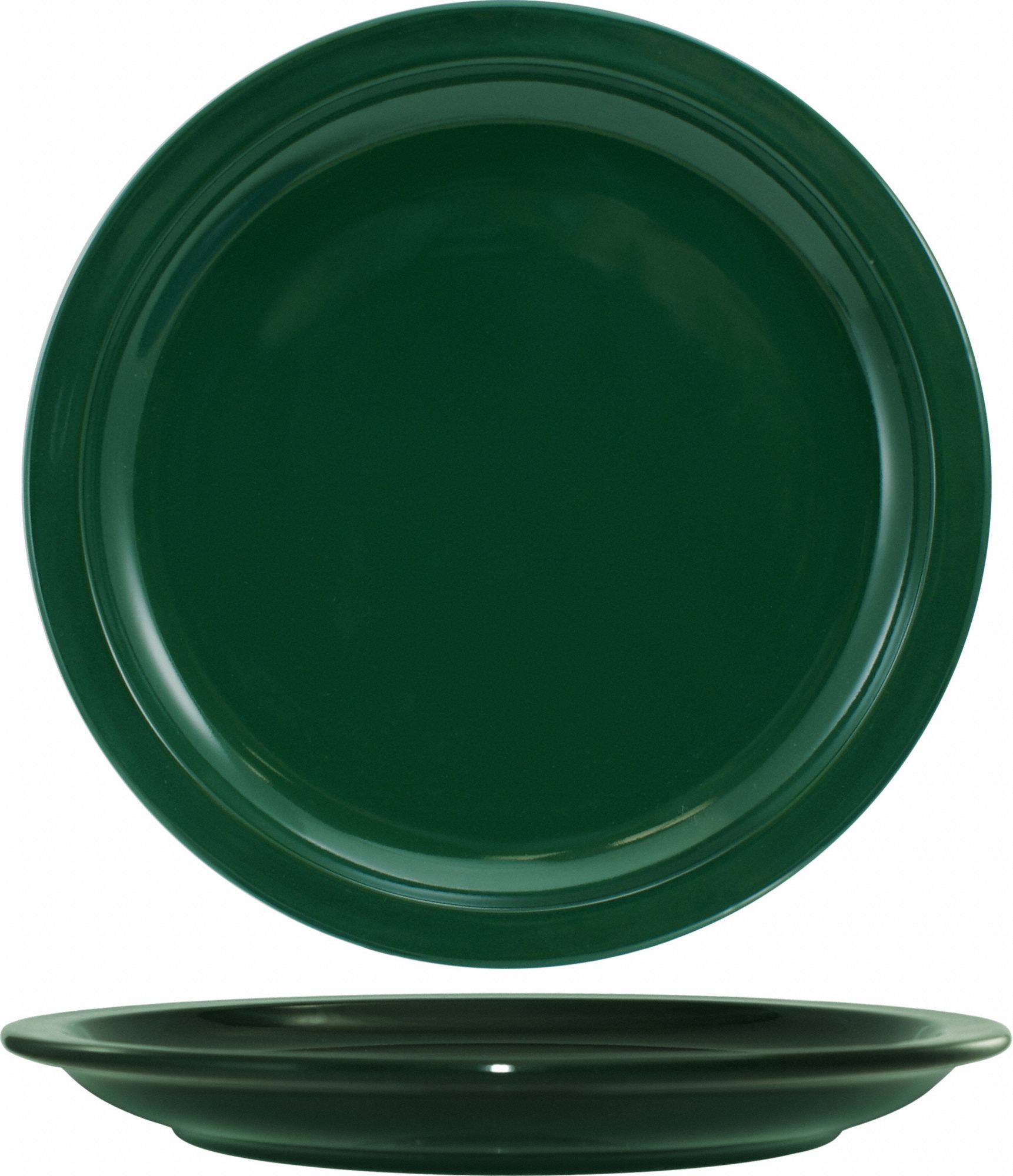 ITI, Cancun, Ceramic, Narrow Rim Plate - 806R92|CAN-8-G - Grainger