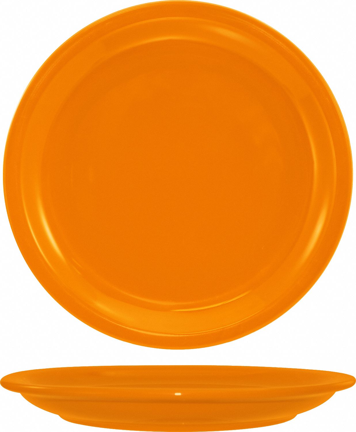 ITI, Cancun, Ceramic, Narrow Rim Plate - 806R94|CAN-8-O - Grainger