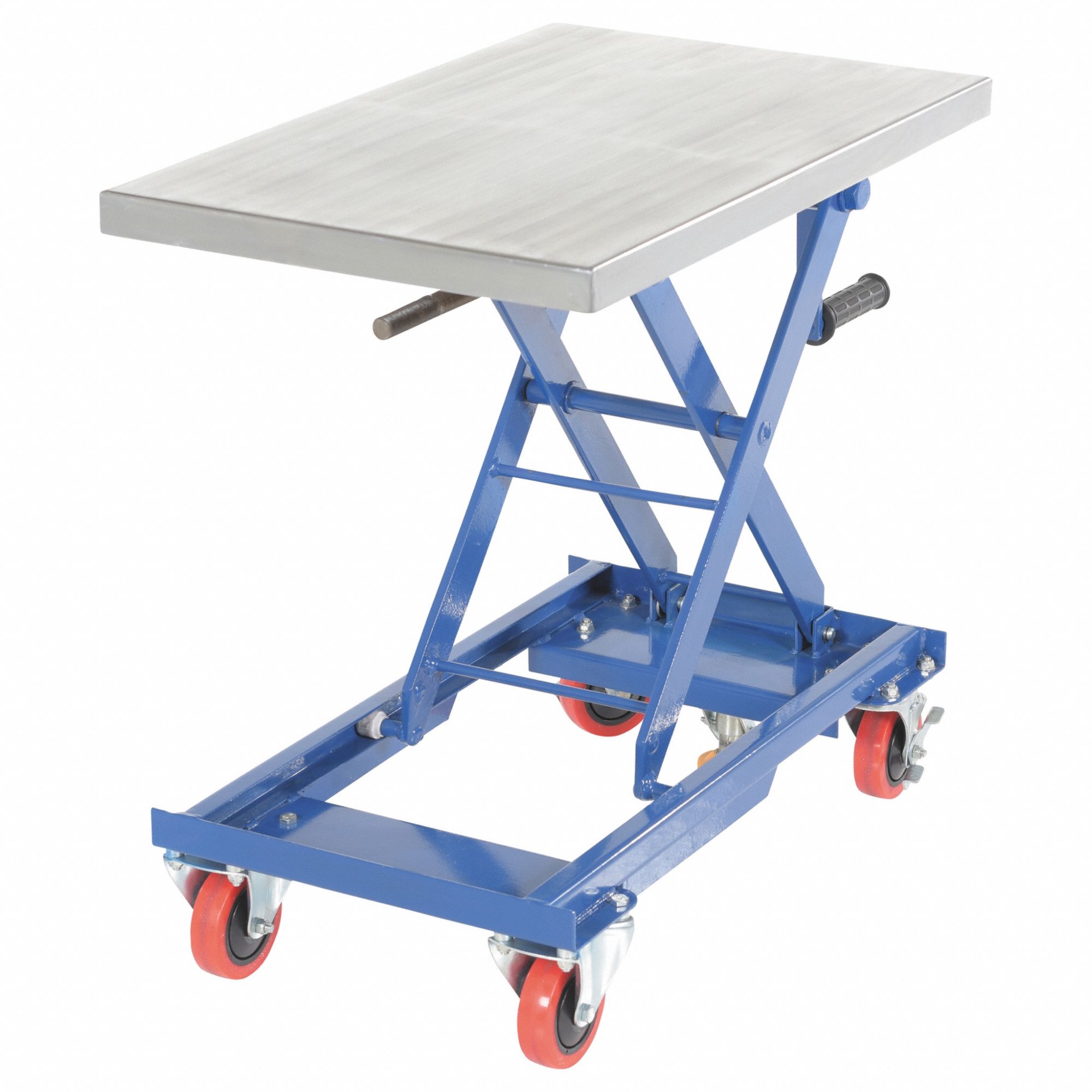 VESTIL, 330 lb Load Capacity, 27 1/2 in x 17 3/4 in Platform, Scissor ...