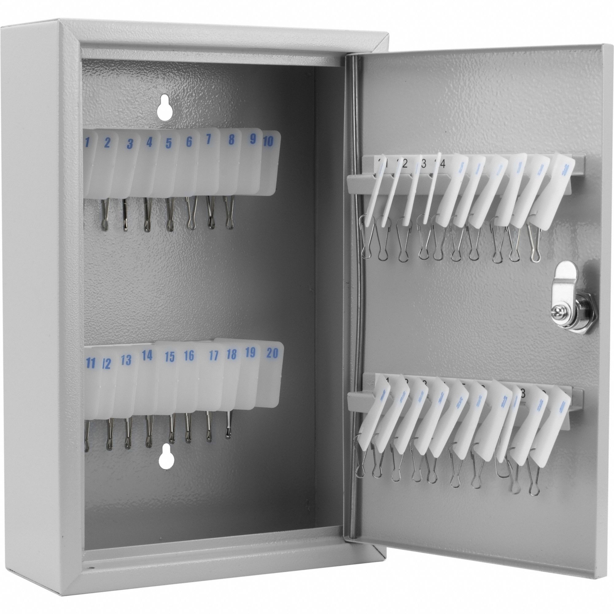 40 Key Capacity, Single Key Lock, Key Cabinet - 69ZU78|CB13364 - Grainger