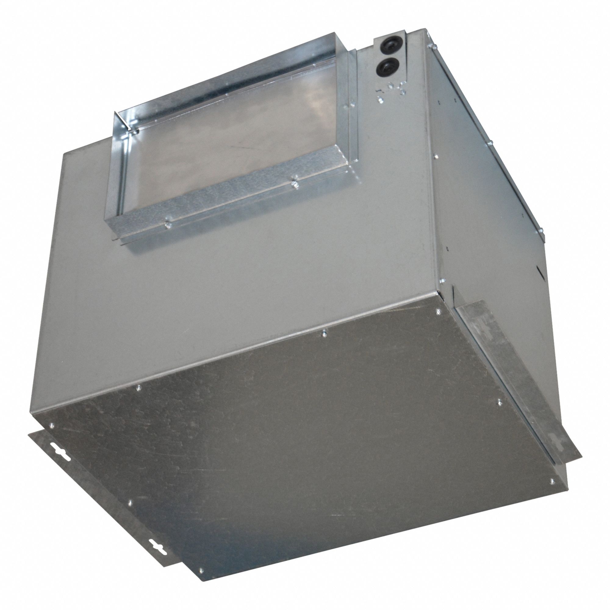 1,592 cfm @ 0.100 in SP, Rectangular Duct, In-Line Cabinet Fan - 834GH3 ...