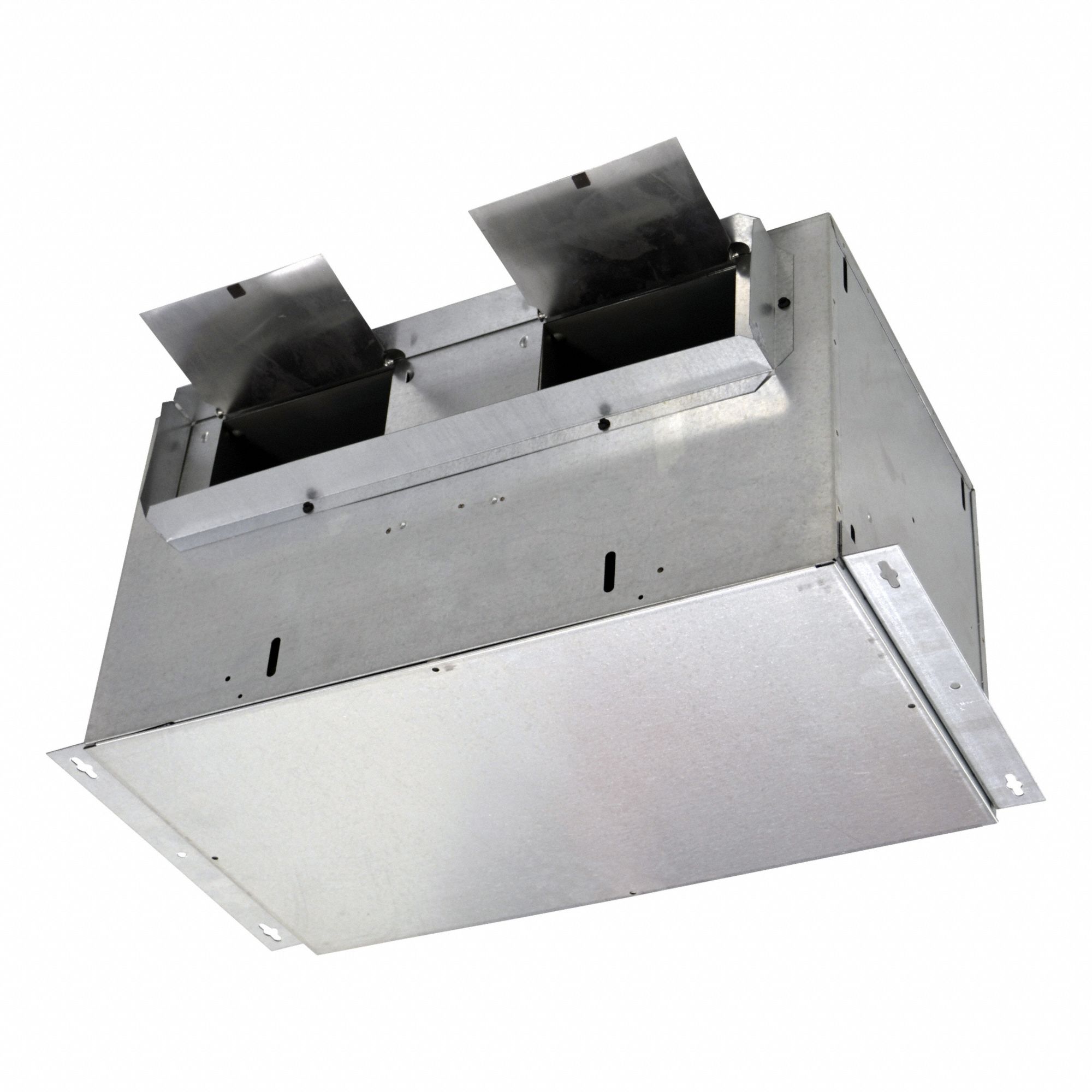 600 cfm @ 0.100 in SP, Rectangular Duct, In-Line Cabinet Fan - 834GH2 ...