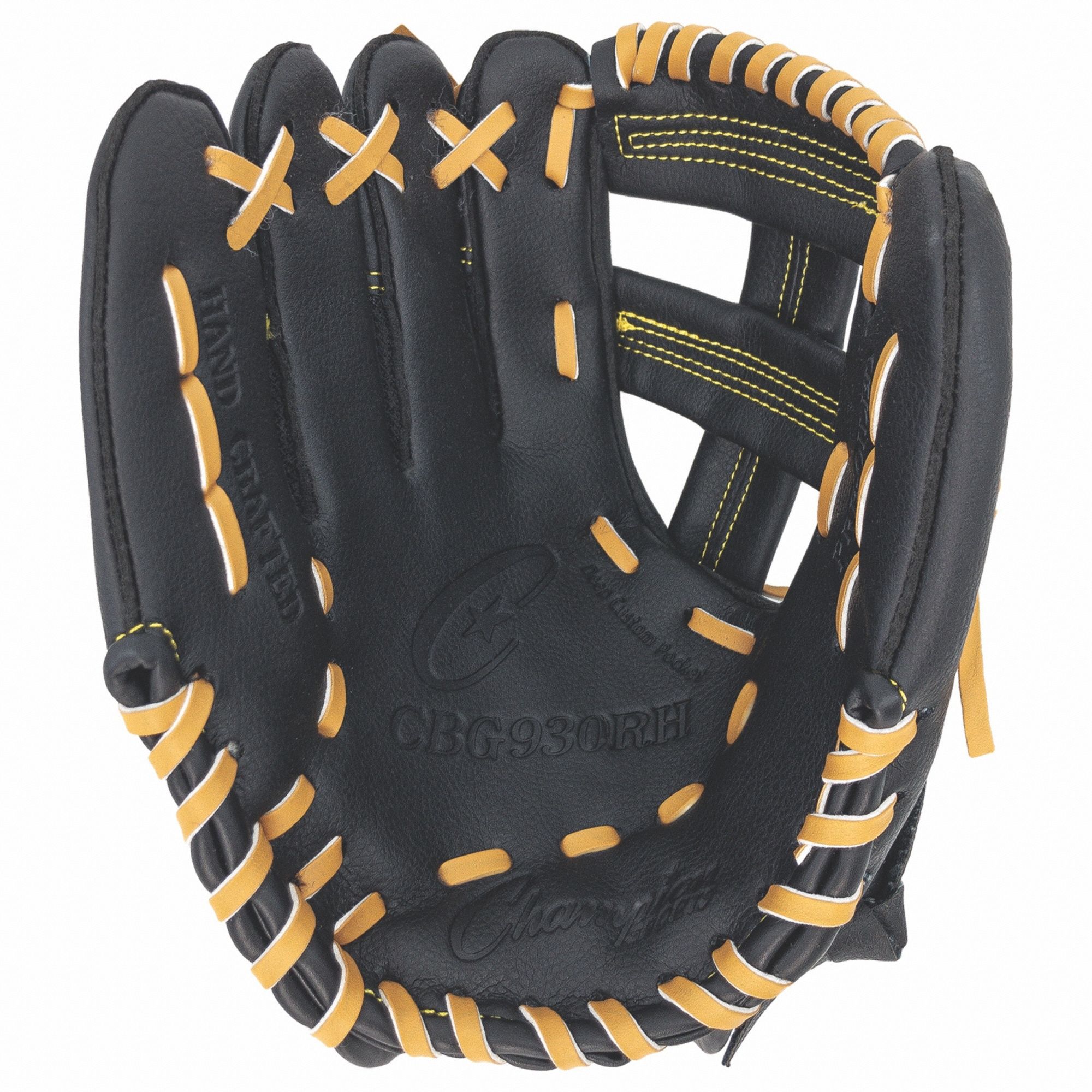CHAMPION SPORTS, Black, Nylon, Fielder's Glove - 817JH5|cbg930rh - Grainger