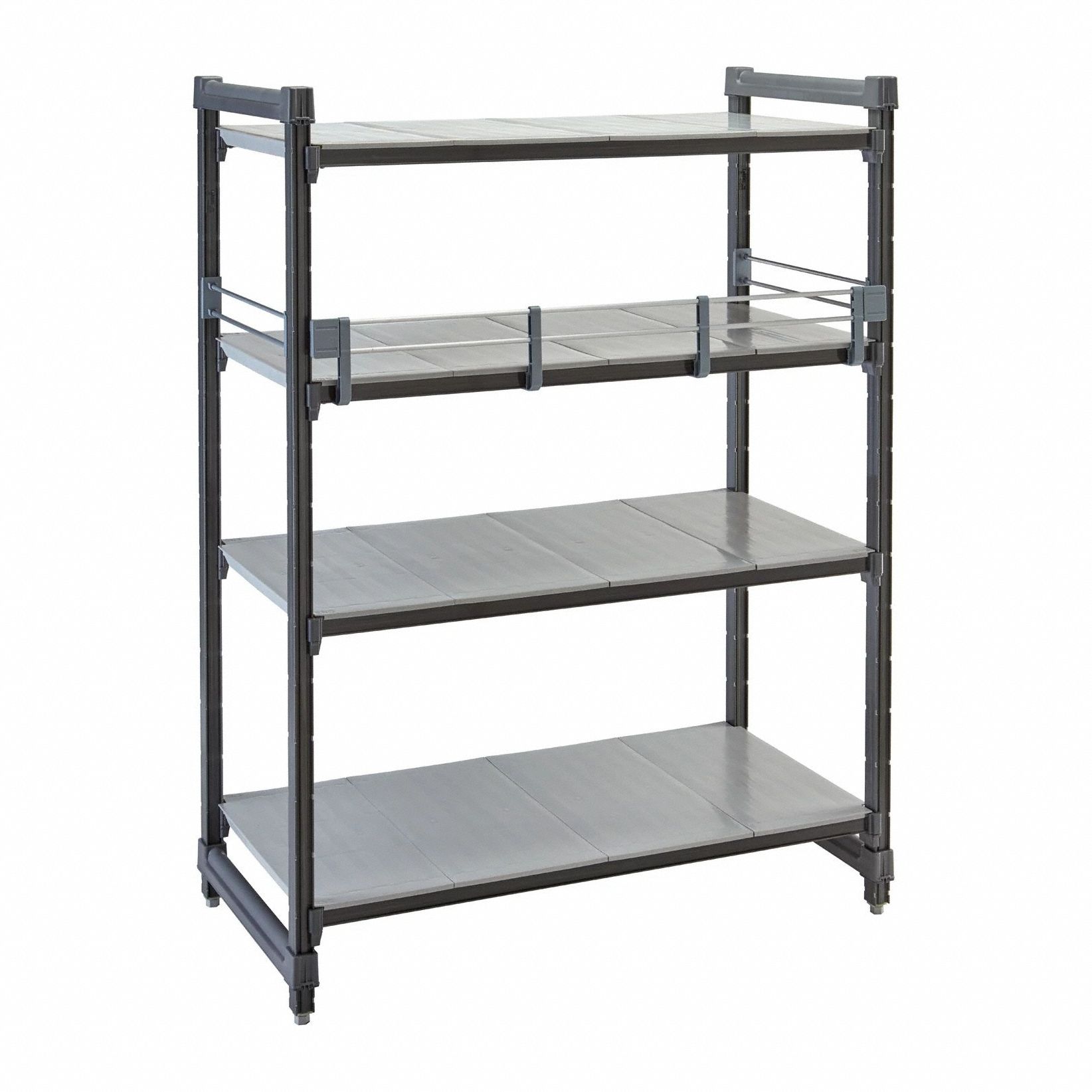 CAMBRO, Basics Plus, 4 1/4 in Ht, Shelf Rail Kit - 895J05|CBR24303151 ...