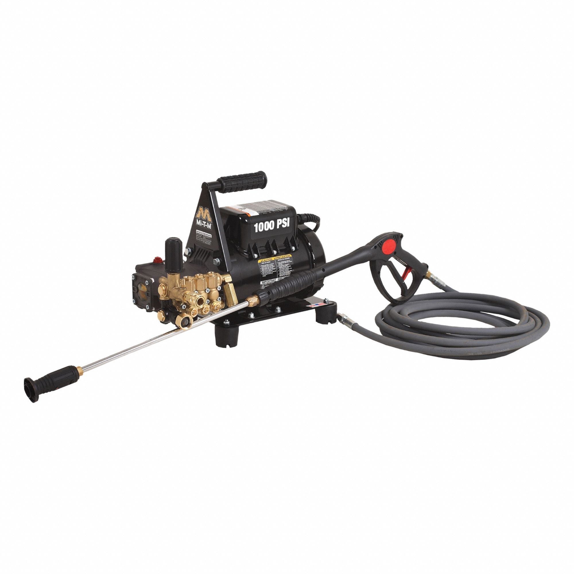 MI-T-M, Carry, 120 V – Single-Phase, Electric Pressure Washer - 39W801 ...