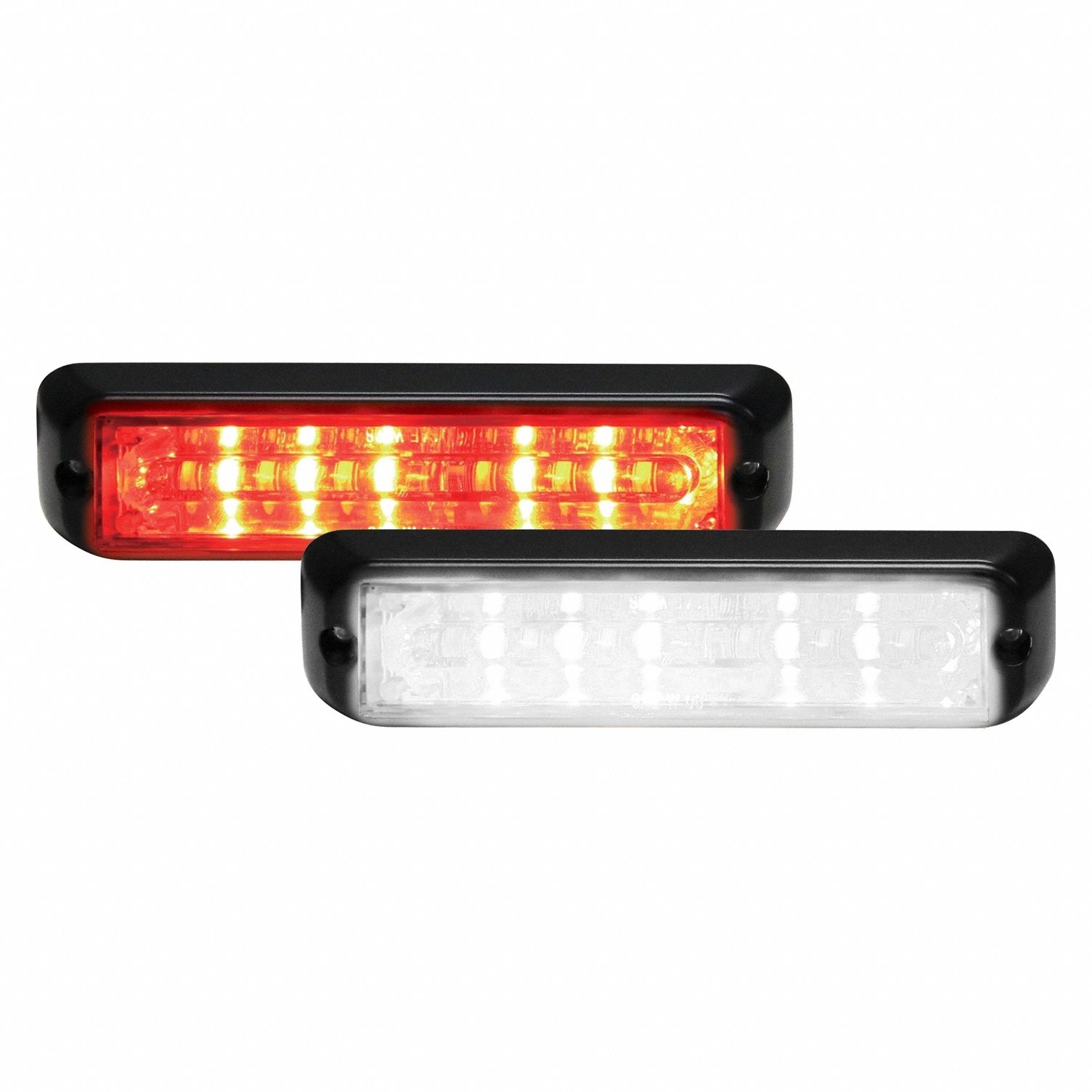 CODE 3, Emergency Vehicle Area Light, Red/White, Warning Light - 421F32 ...