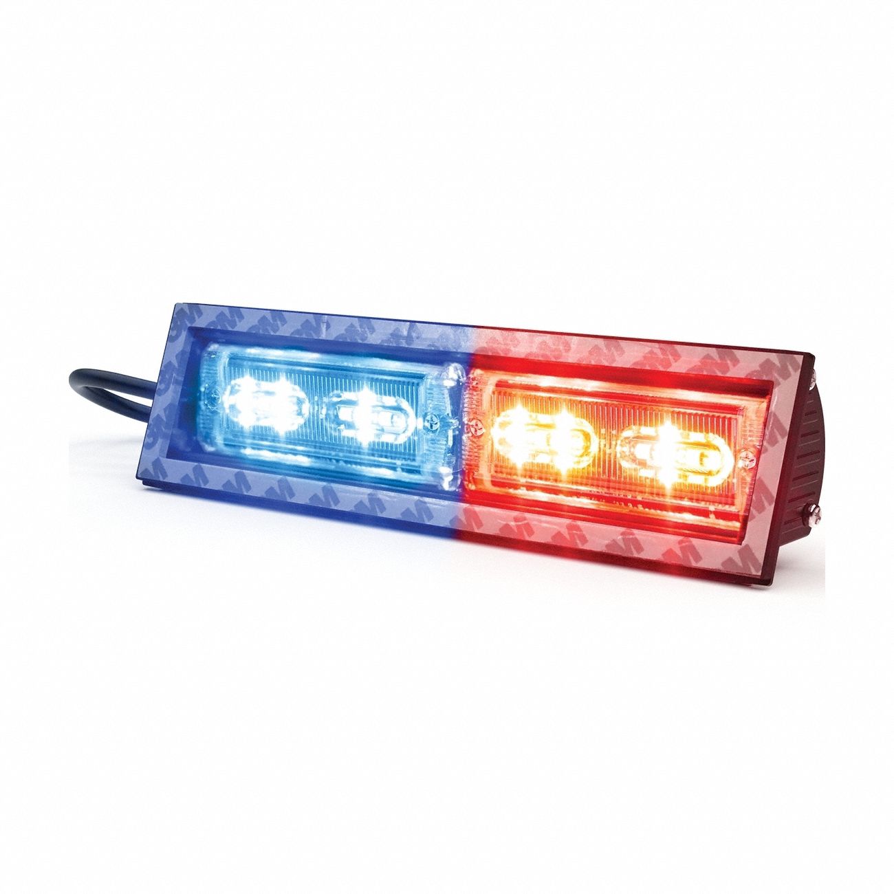 CODE 3, Emergency Vehicle Beacon, Blue/Red/White, Warning Light ...