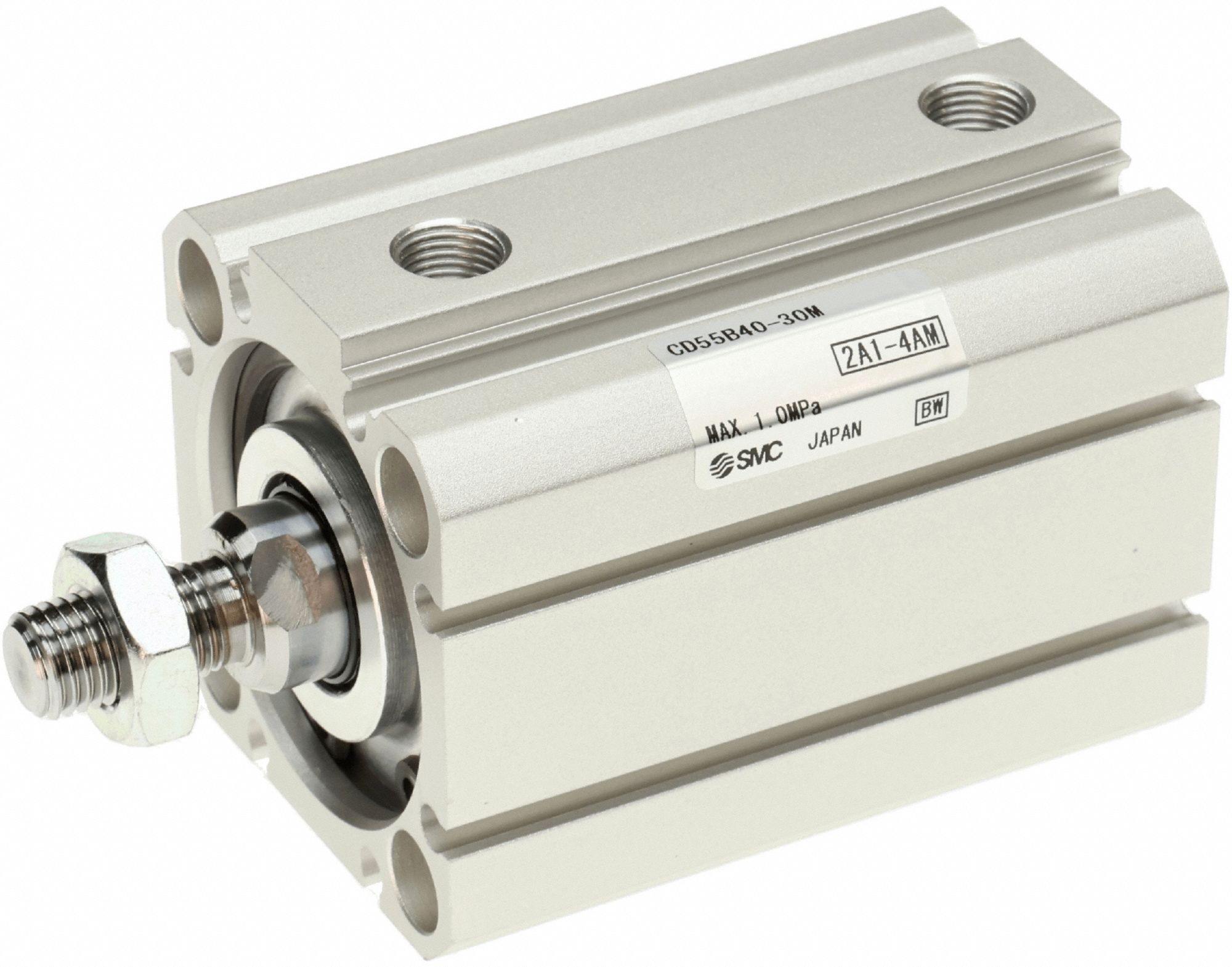 SMC, 40 mm Bore Dia, 40 mm Stroke Lg, Compact Cylinder - 826DD2|CD55B40-40M - Grainger