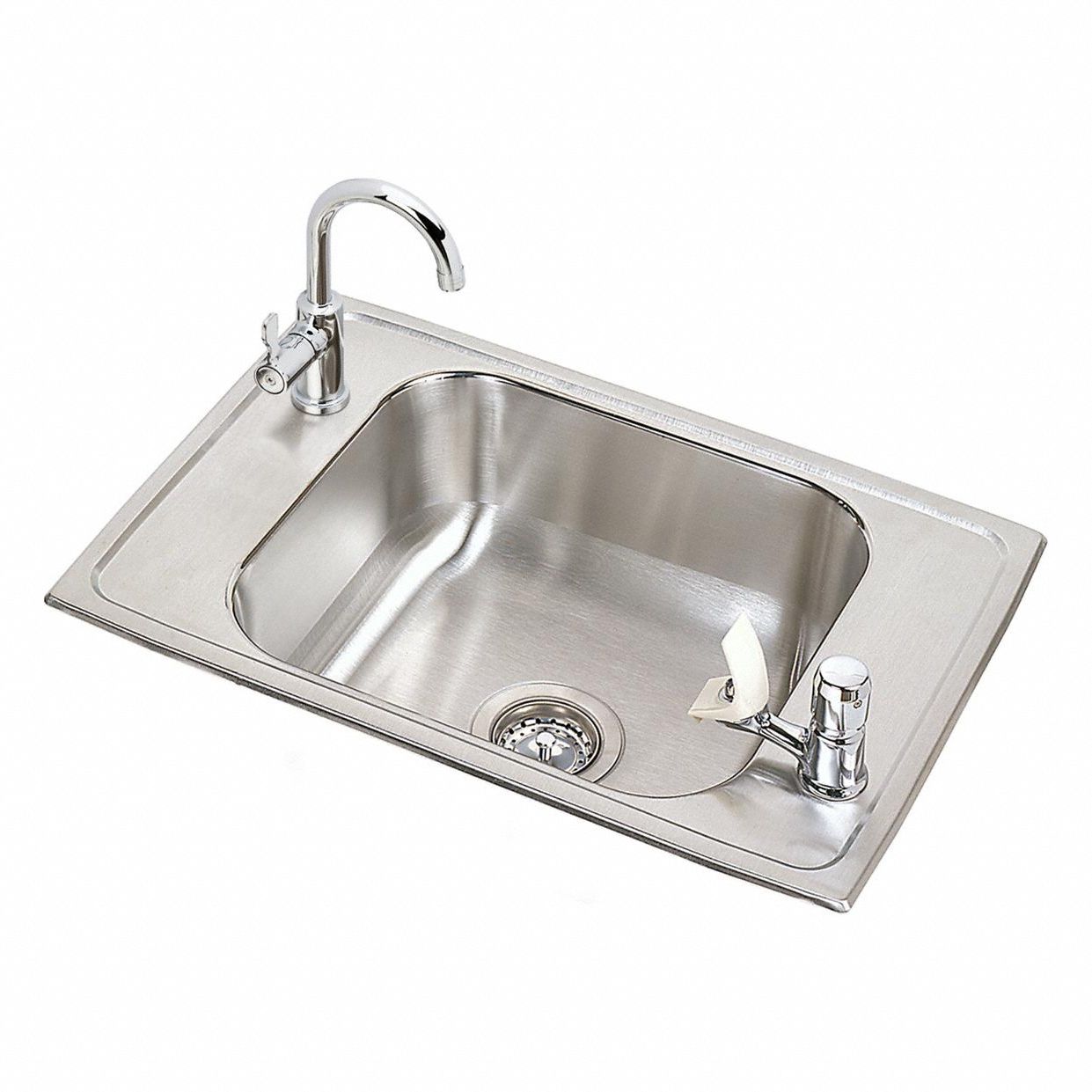 Single Manual Handle, Lever, Classroom Sink - 820N02|CDKRC2517C - Grainger