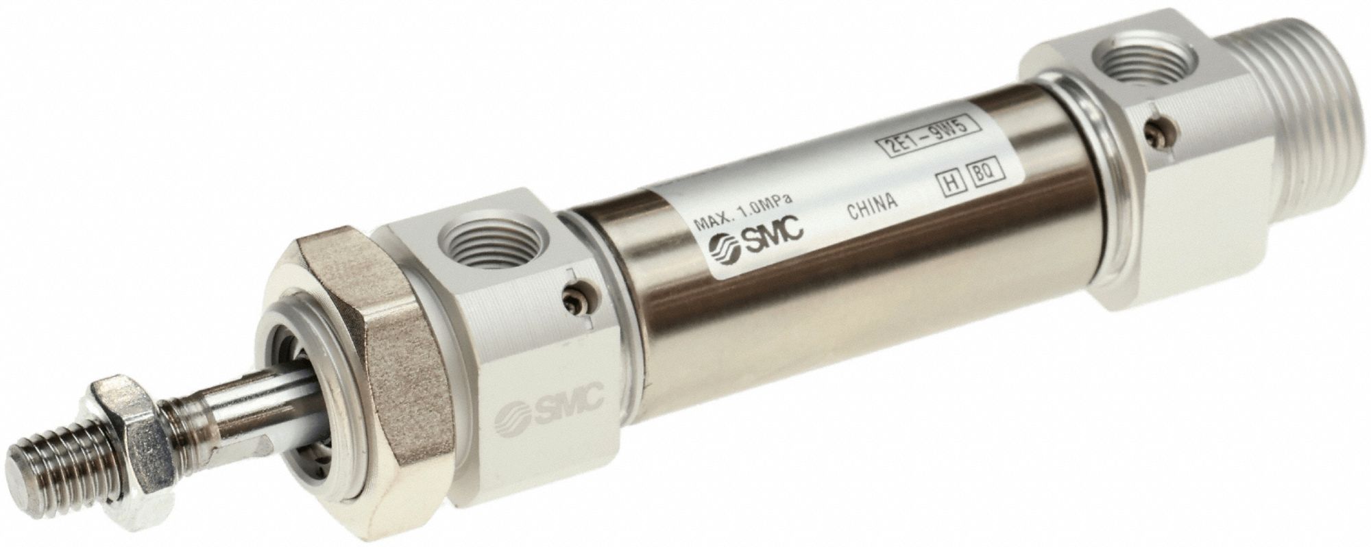 SMC, 20 mm Bore, 75 mm Stroke, Round Body Cylinder - 826DM6|CDM2B20-75Z - Grainger