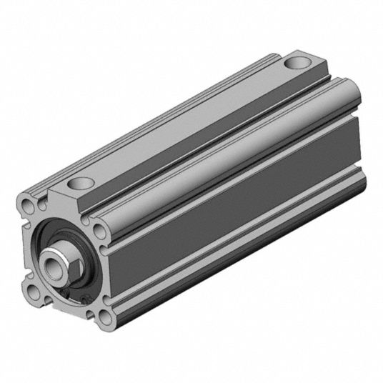 SMC, 32 mm Bore Dia, 100 mm Stroke Lg, Compact Cylinder - 201G51|CDQ2A32-100DCZ-XC6 - Grainger
