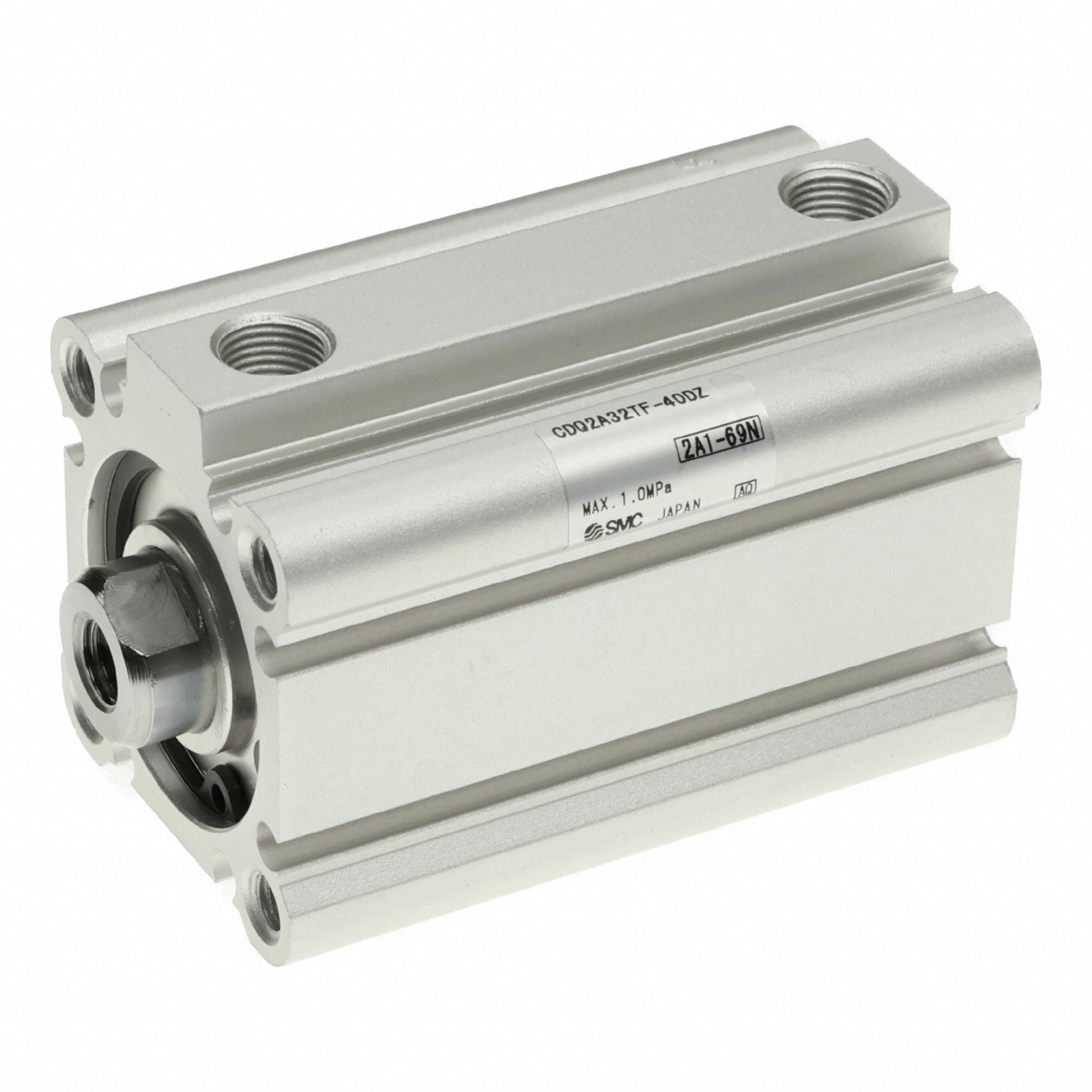 SMC, 32 mm Bore Dia, 15 mm Stroke Lg, Compact Cylinder - 826DN1|CDQ2A32TF-15DZ - Grainger