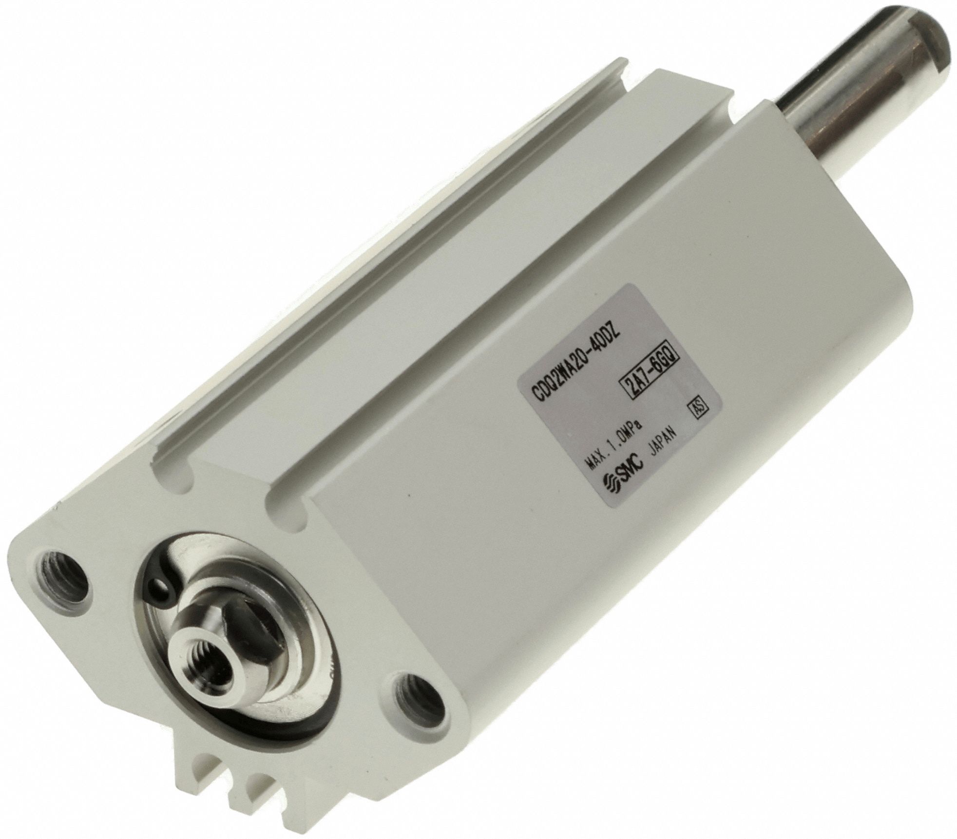 SMC, 12 mm Bore Dia, 25 mm Stroke Lg, Compact Cylinder - 826DP0|CDQ2WA12-25DZ - Grainger