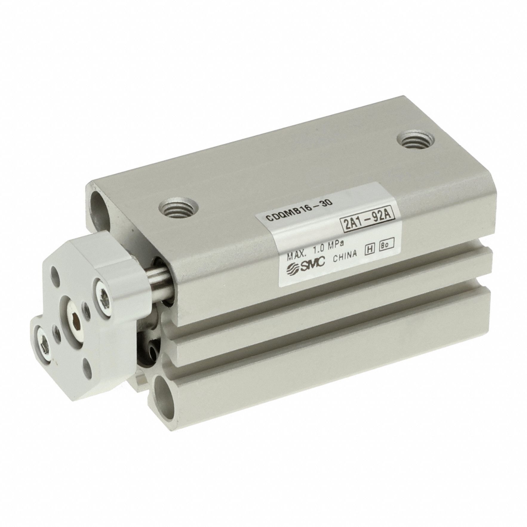 SMC, 20 mm Bore Dia, 20 mm Stroke Lg, Compact Cylinder - 826DT1|CDQMB20-20 - Grainger