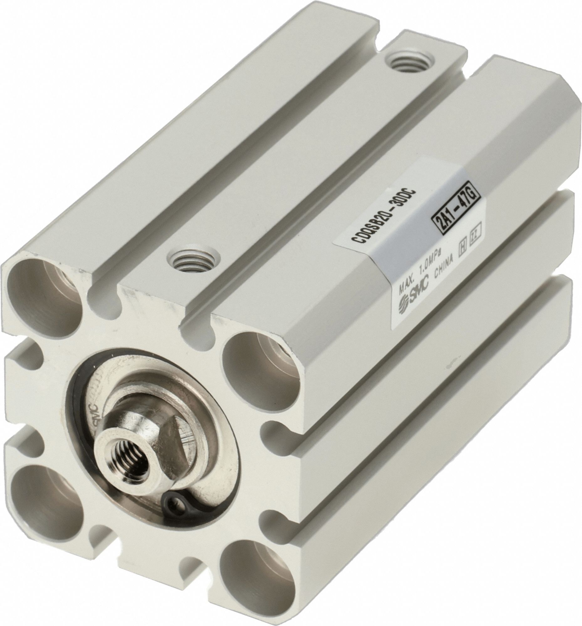 SMC, 20 mm Bore Dia, 50 mm Stroke Lg, Compact Cylinder - 826DV6|CDQSB20-50D - Grainger