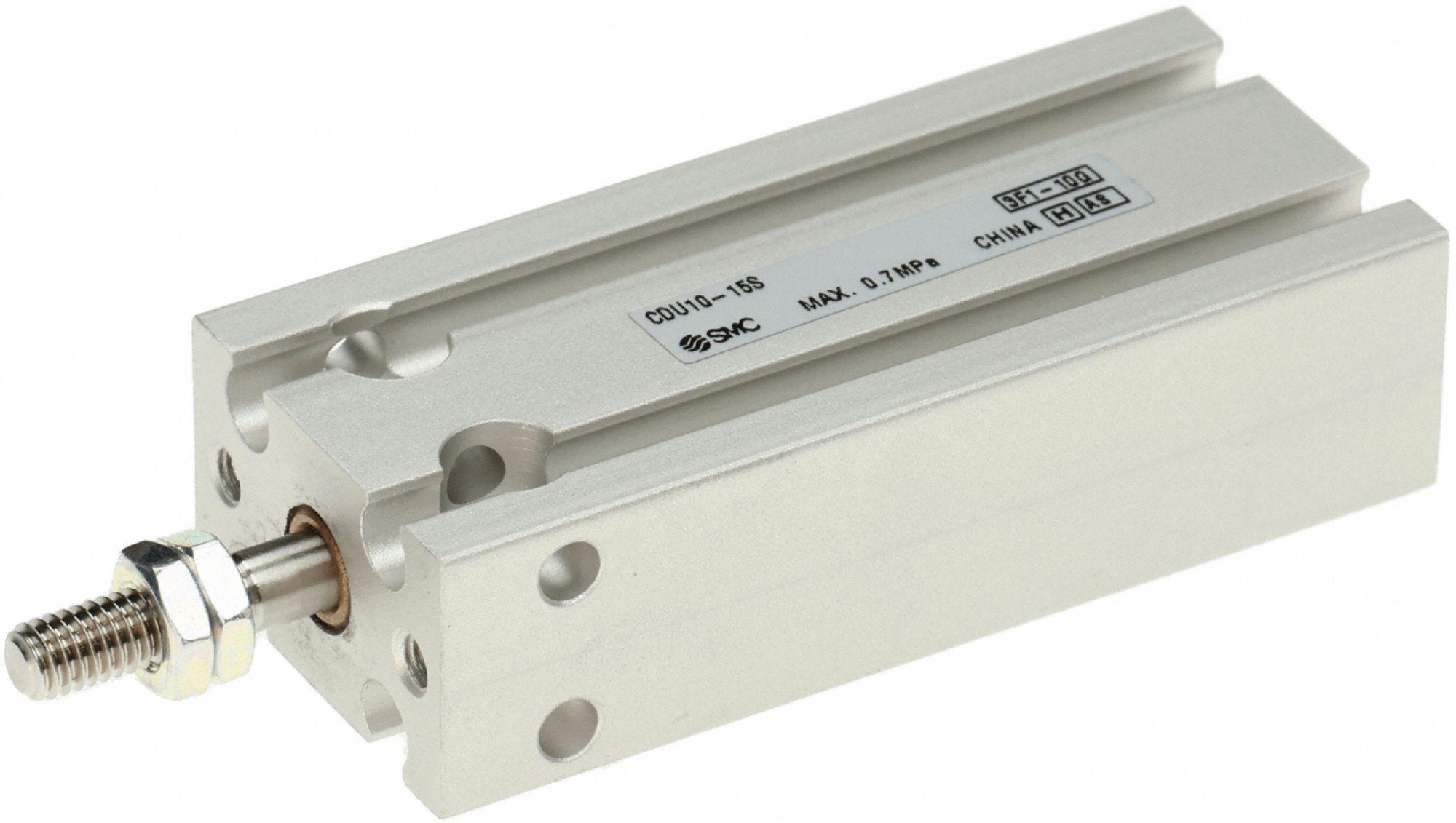 SMC, 16 mm Bore Dia, 25 mm Stroke Lg, Compact Cylinder - 826DW1|CDU16-25D - Grainger