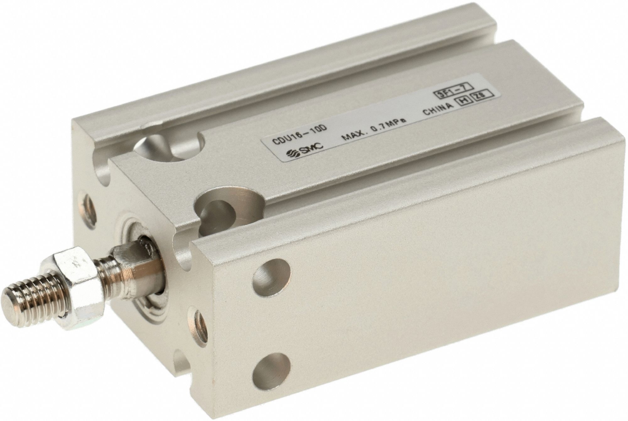 SMC, 16 mm Bore Dia, 15 mm Stroke Lg, Compact Cylinder - 826DX4|CDUK16-15D - Grainger