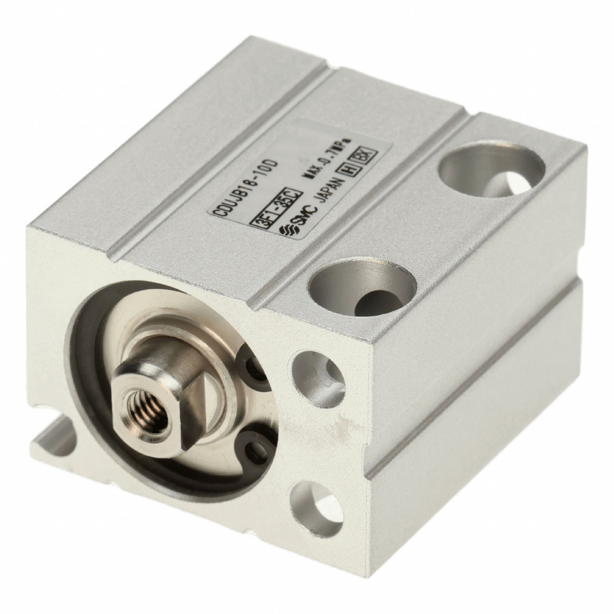 SMC, 16 mm Bore Dia, 10 mm Stroke Lg, Compact Cylinder - 826DX0|CDUJB16-10D - Grainger