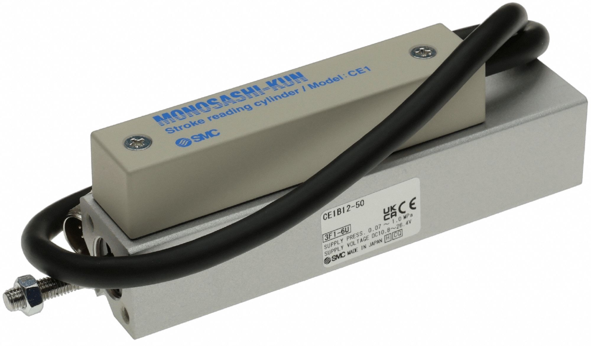 SMC, 12 mm Bore Dia, 25 mm Stroke Lg, Extruded Cylinder - 826DX5|CE1B12 ...