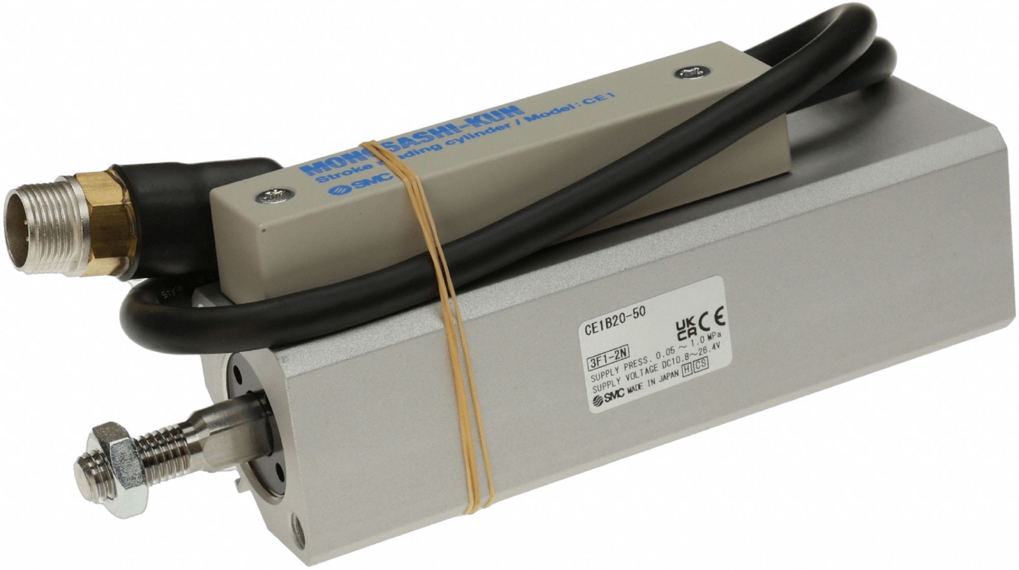 SMC, 20 mm Bore Dia, 50 mm Stroke Lg, Extruded Cylinder - 826DY0|CE1B20-50 - Grainger