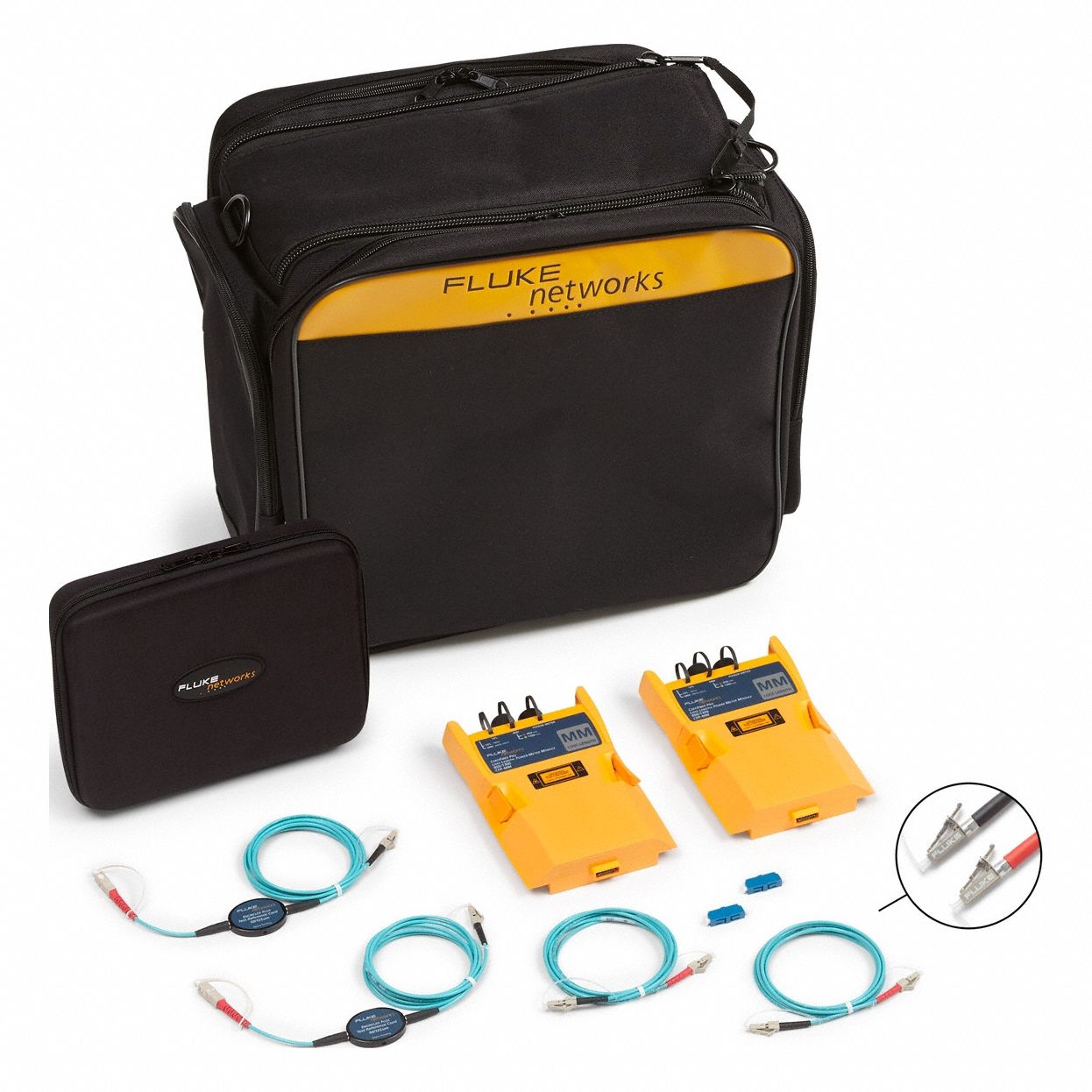 FLUKE NETWORKS, CertiFiber Pro Add-On Kit, Multi-Mode, Optical Loss ...