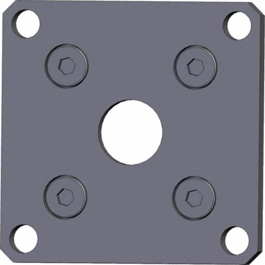 SMC, Flange/Foot Mount Type, Fits 80 mm Bore Dia, Mounting Bracket ...