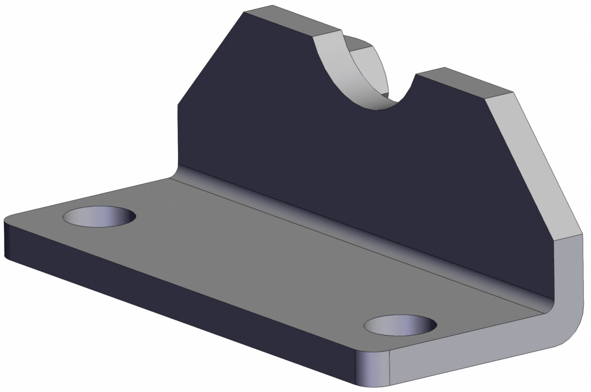 SMC, Flange/Foot Mount Type, Fits 20 mm Bore Dia, Mounting Bracket ...