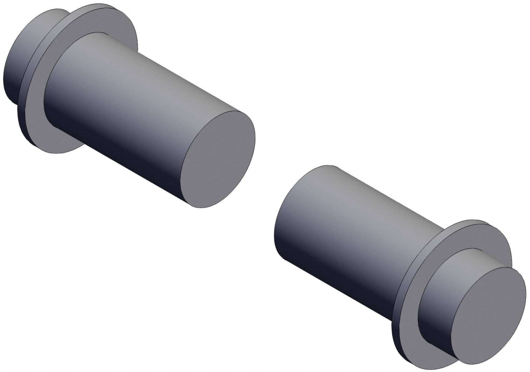 SMC, Trunnion Mount Type, Fits 20 mm Bore Dia, Mounting Bracket ...