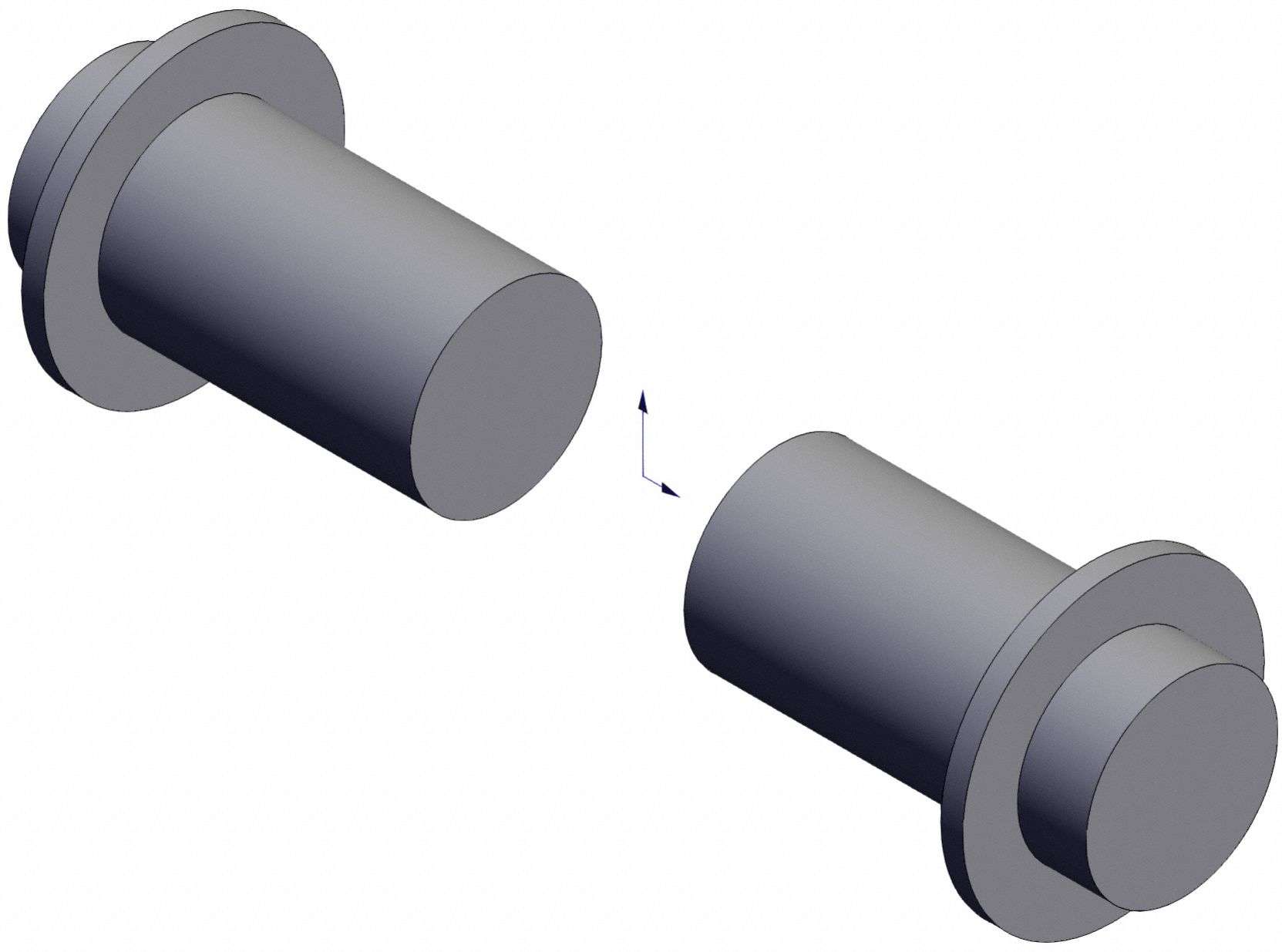 SMC, Trunnion Mount Type, Fits 40 mm Bore Dia, Mounting Bracket ...