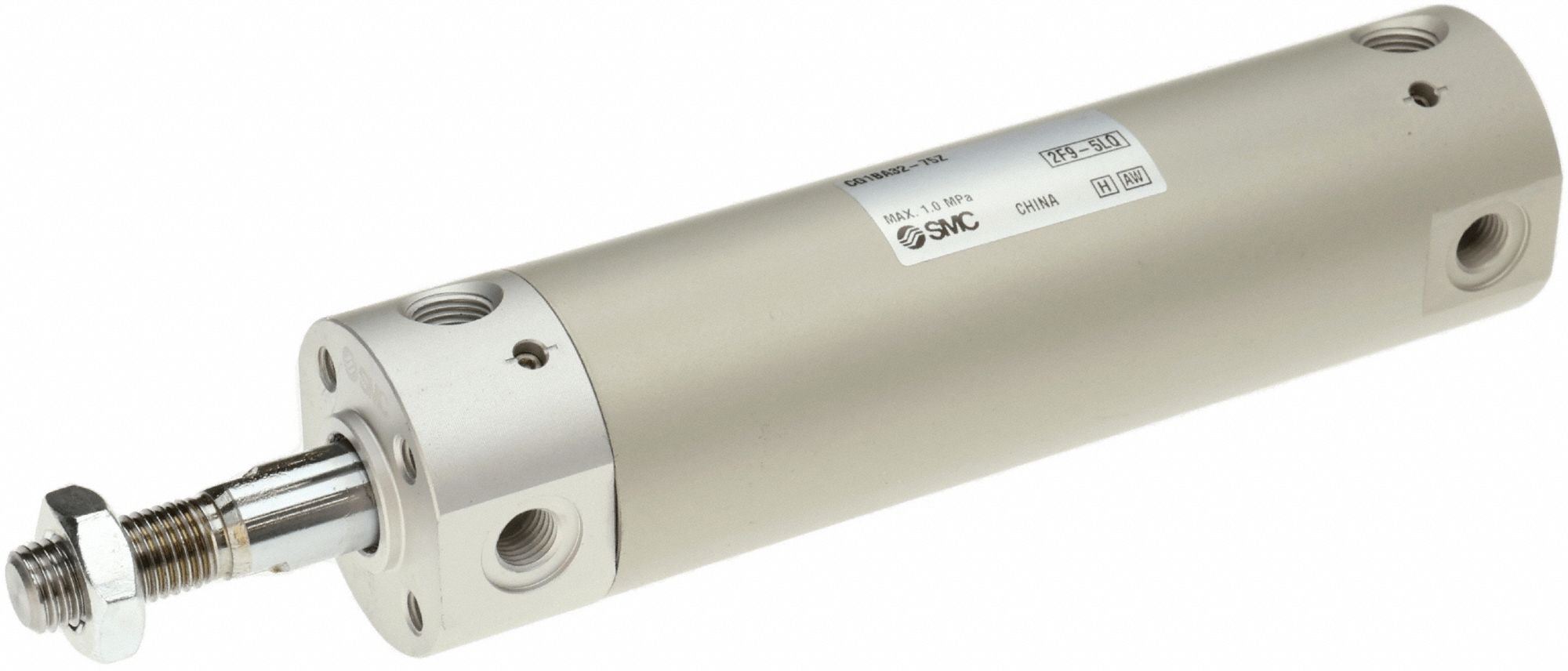 SMC, 32 mm Bore, 50 mm Stroke, Round Body Cylinder - 826DJ6|CDG1BA32 ...