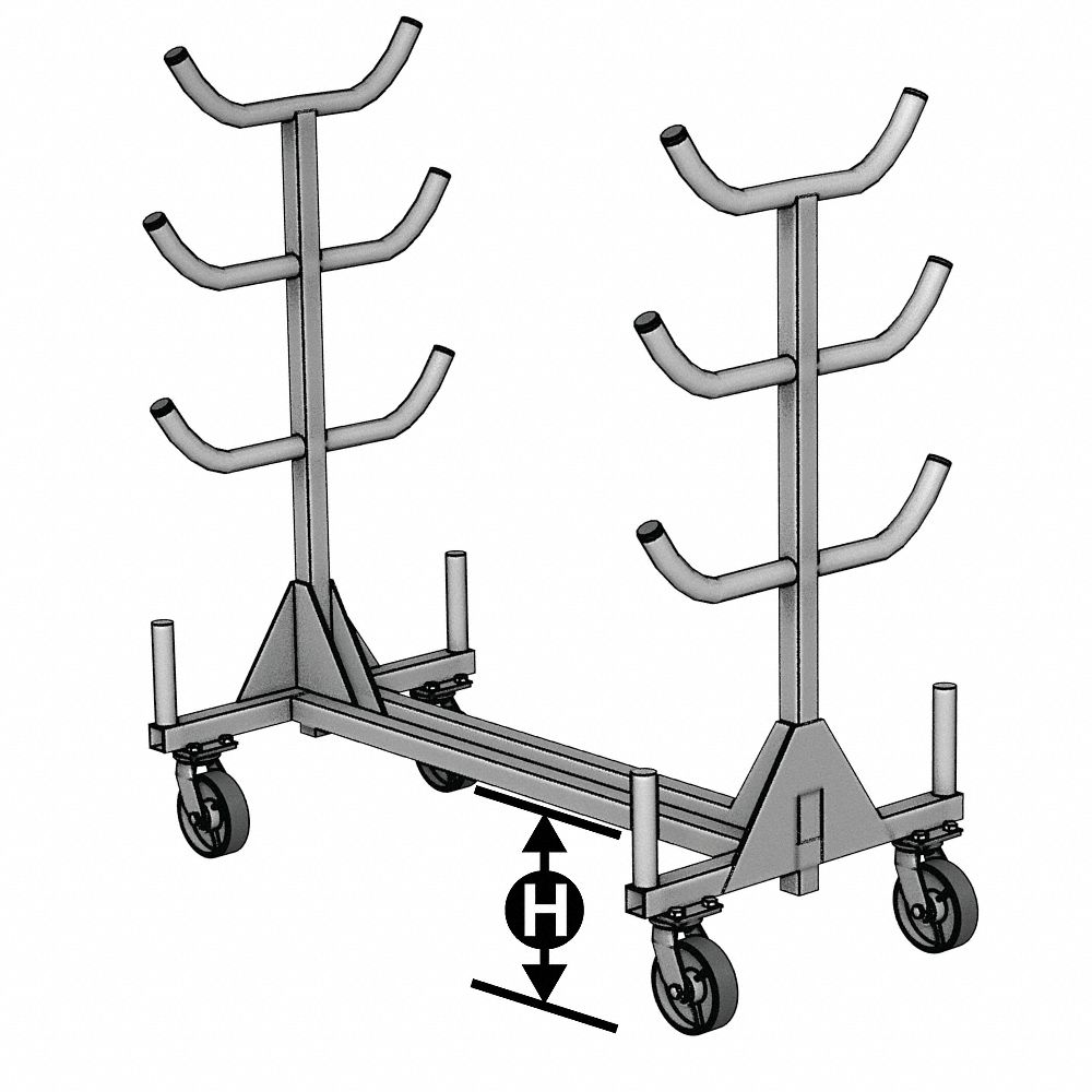 Bar & Pipe Cradle Trucks - Grainger Industrial Supply