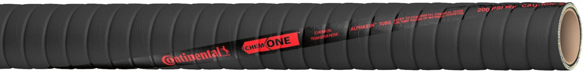 CONTINENTAL, 1 1/2 in Hose Inside Dia., Black, Chemical Hose - 871A15 ...