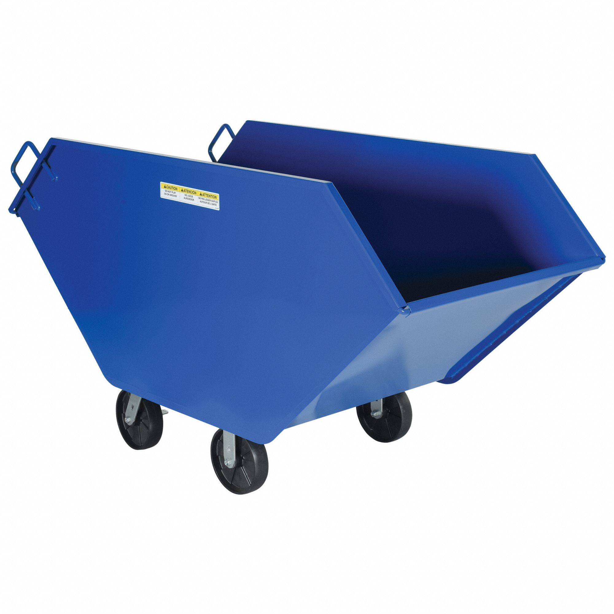 VESTIL, 22.2 cu ft Cubic Foot Capacity, 2,000 lb Load Capacity, General ...
