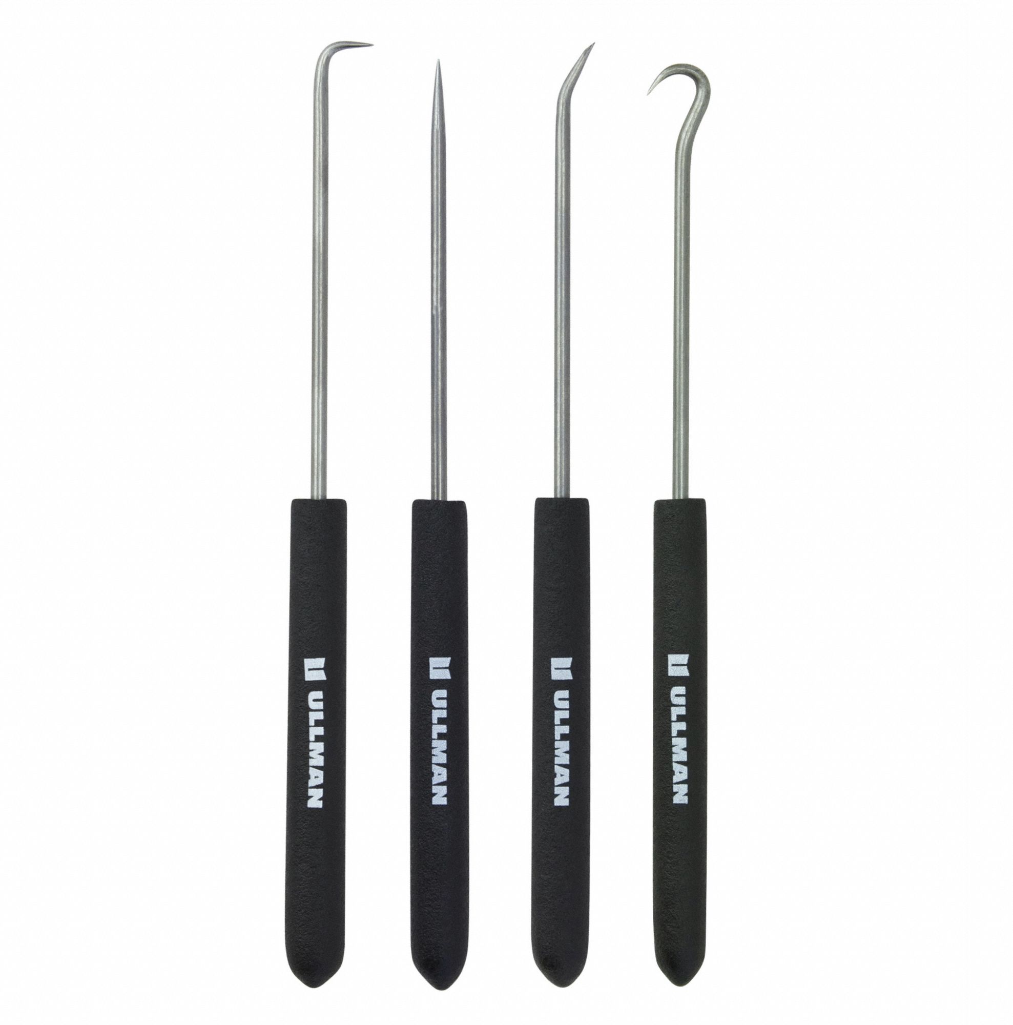 ULLMAN, Steel, Angle/Hook/Straight, Hook/Pick Set - 23UN06|CHP4 - Grainger