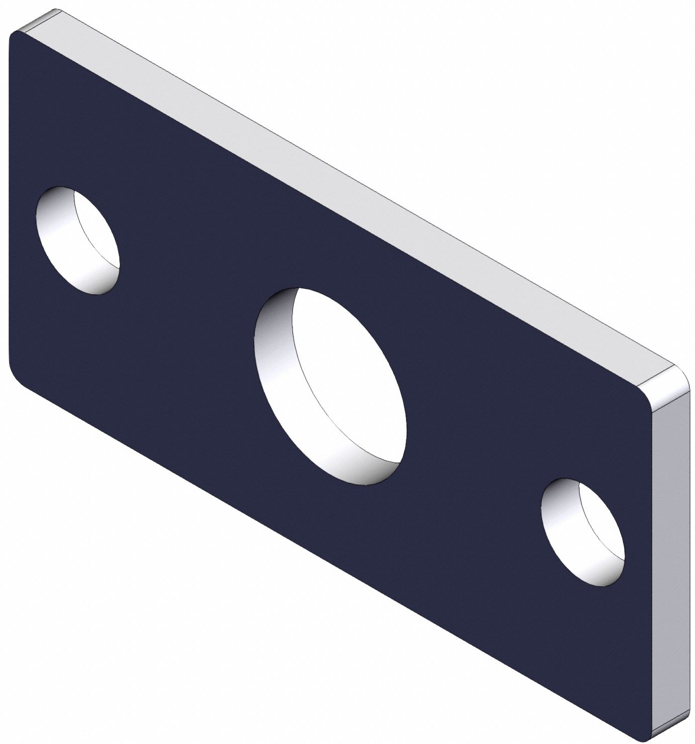 SMC, Flange/Foot Mount Type, Fits 10 mm Bore Dia, Flange Bracket ...