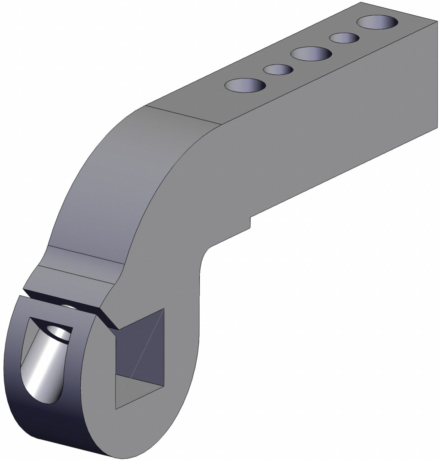 SMC, Mfr Part # CKZ-63A019, CKZ, Pneumatic Clamp Arm - 826J42|CKZ ...