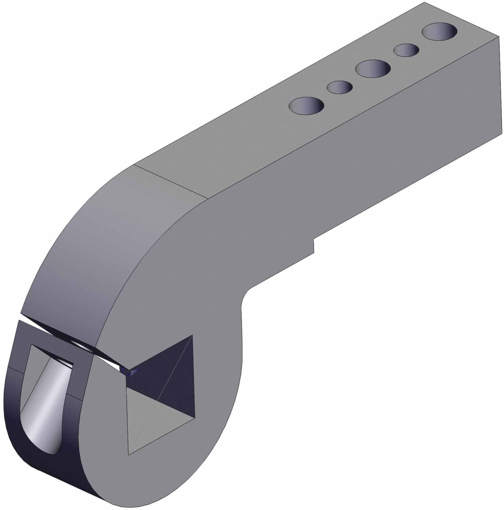 SMC, Mfr Part # CKZ-80A028, CKZ, Pneumatic Clamp Arm - 826J52|CKZ ...