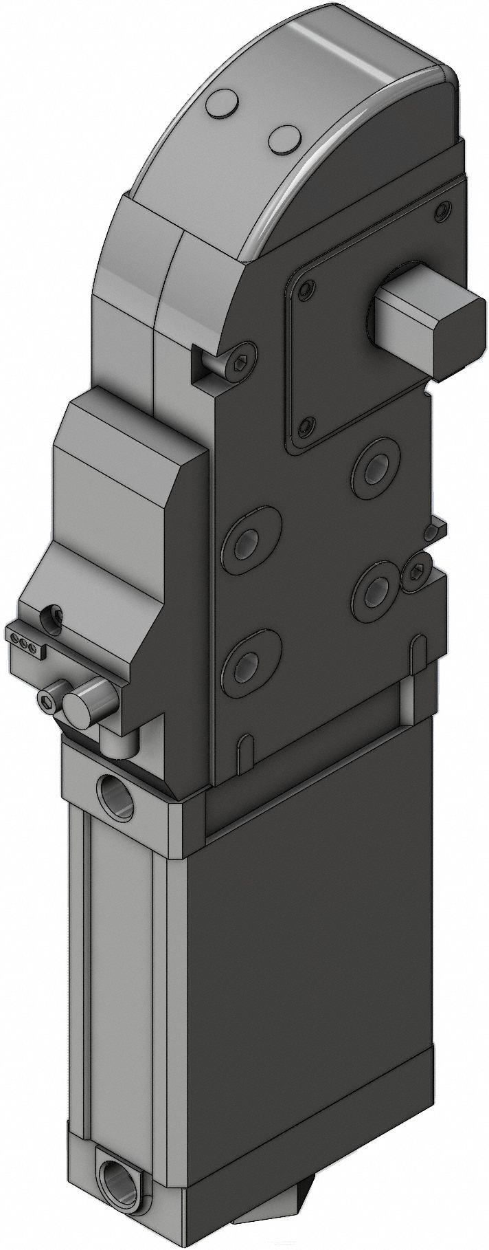 SMC, 63 mm Bore Dia, Steel, Power Clamp Cylinder - 826J27|CKZ2N63TF ...
