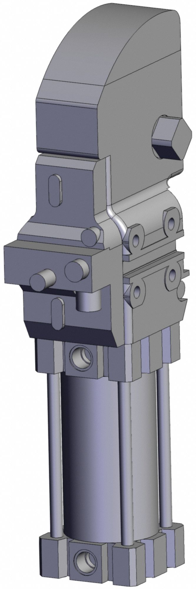 SMC, 40 mm Bore Dia, CKZT, Power Clamp Cylinder - 826J59|CKZT40TN-45T ...