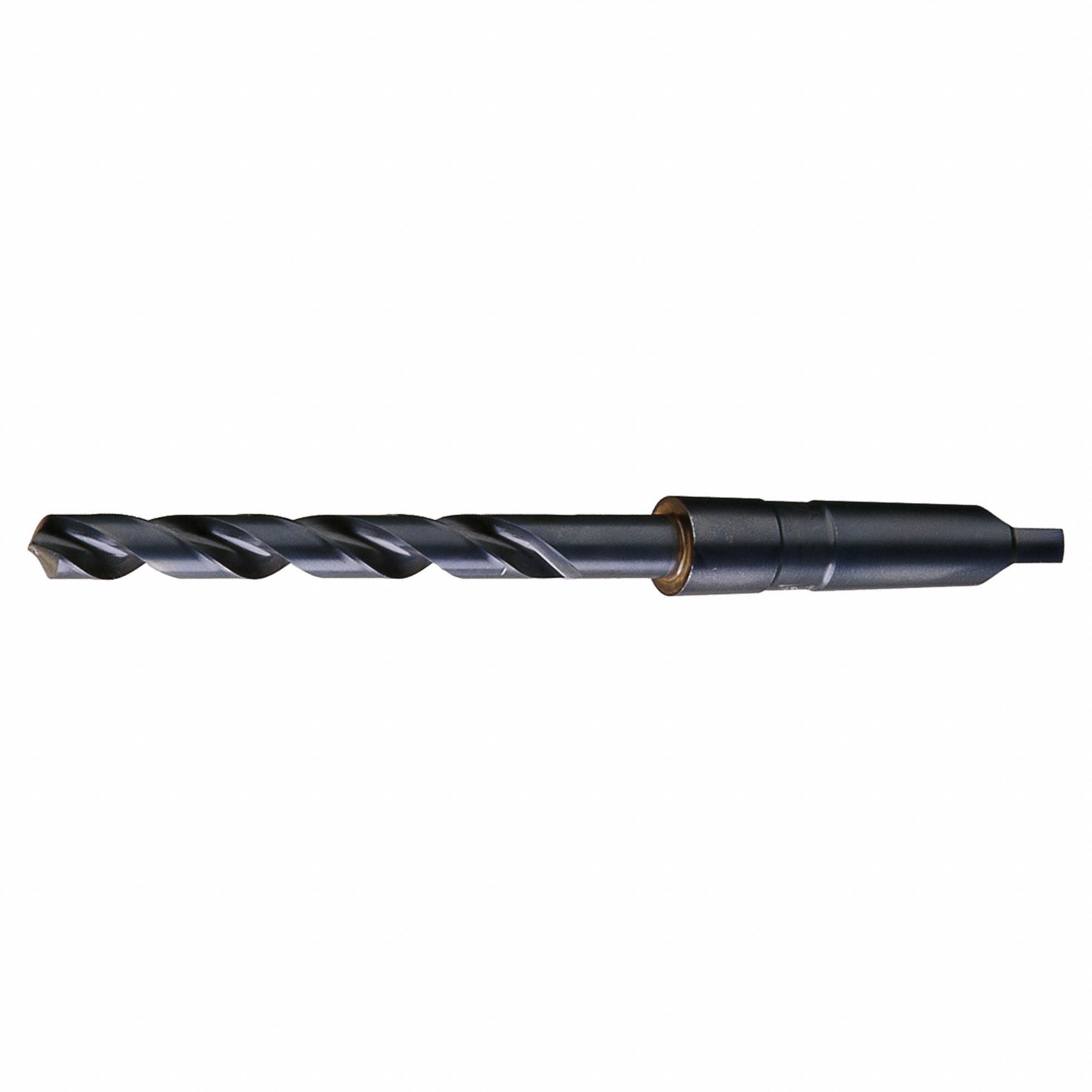 CLE-FORCE, 16.25 mm Drill Bit Size, 130.17 mm Flute Lg, HSS Taper Shank ...