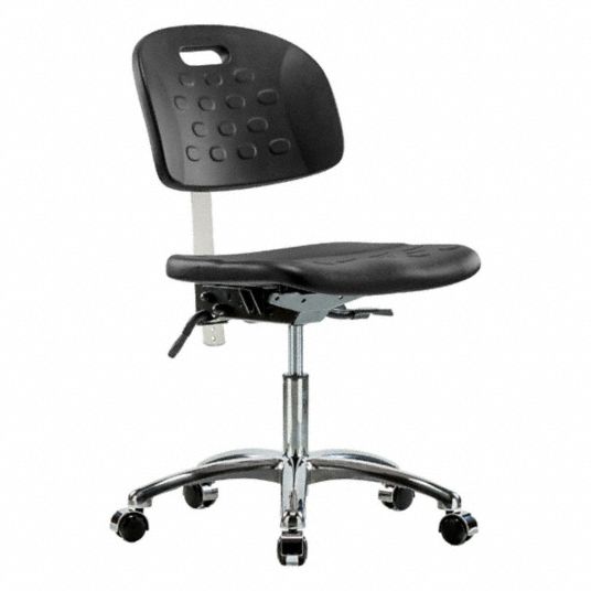 Polyurethane, Armless, Cleanroom Chair - 359J63|BR-CLR-HPDHCH-CR-T1-A0 ...