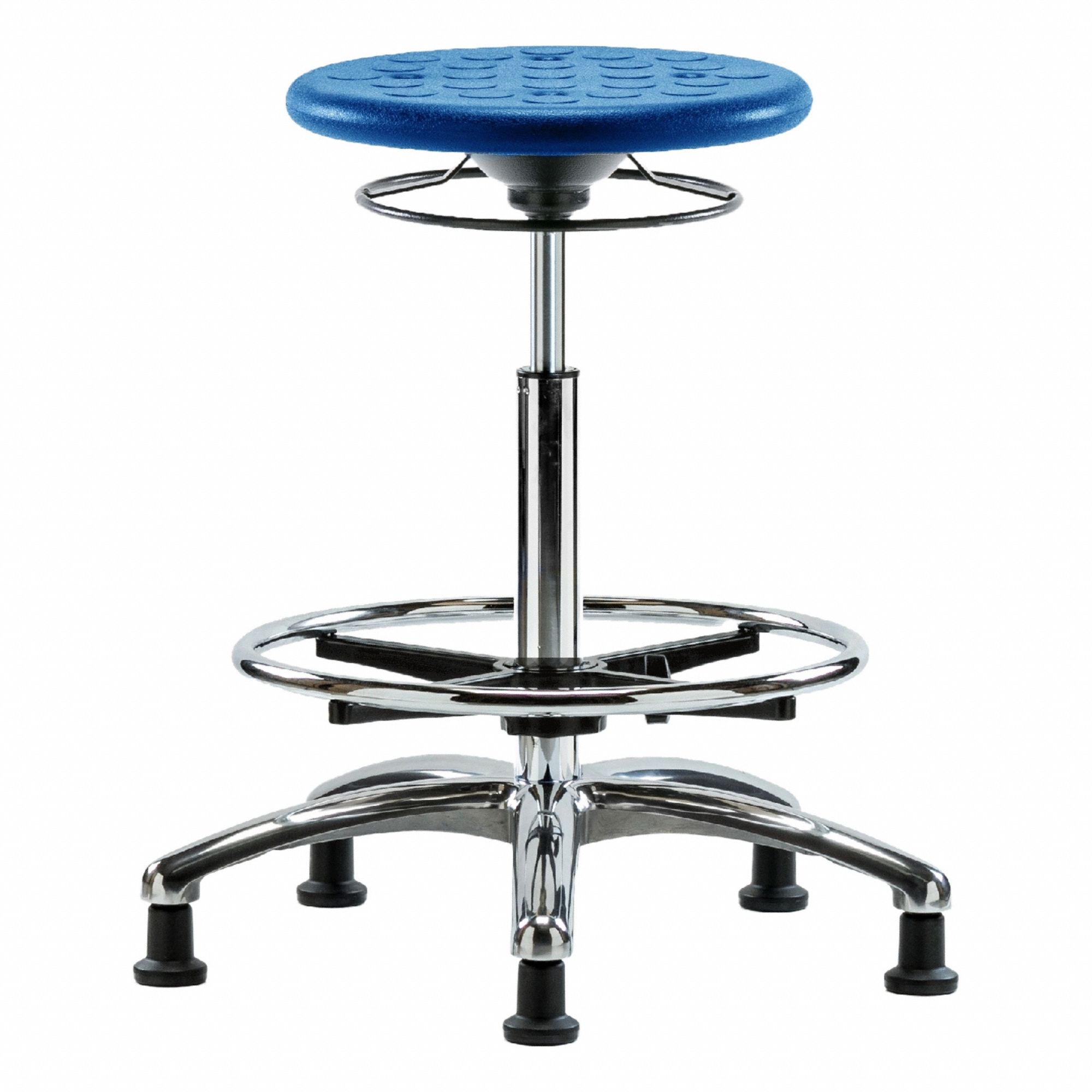 Polyurethane, Ht Range 23 1/2 in to 33 1/2 in, Cleanroom Stool - 797R29 ...