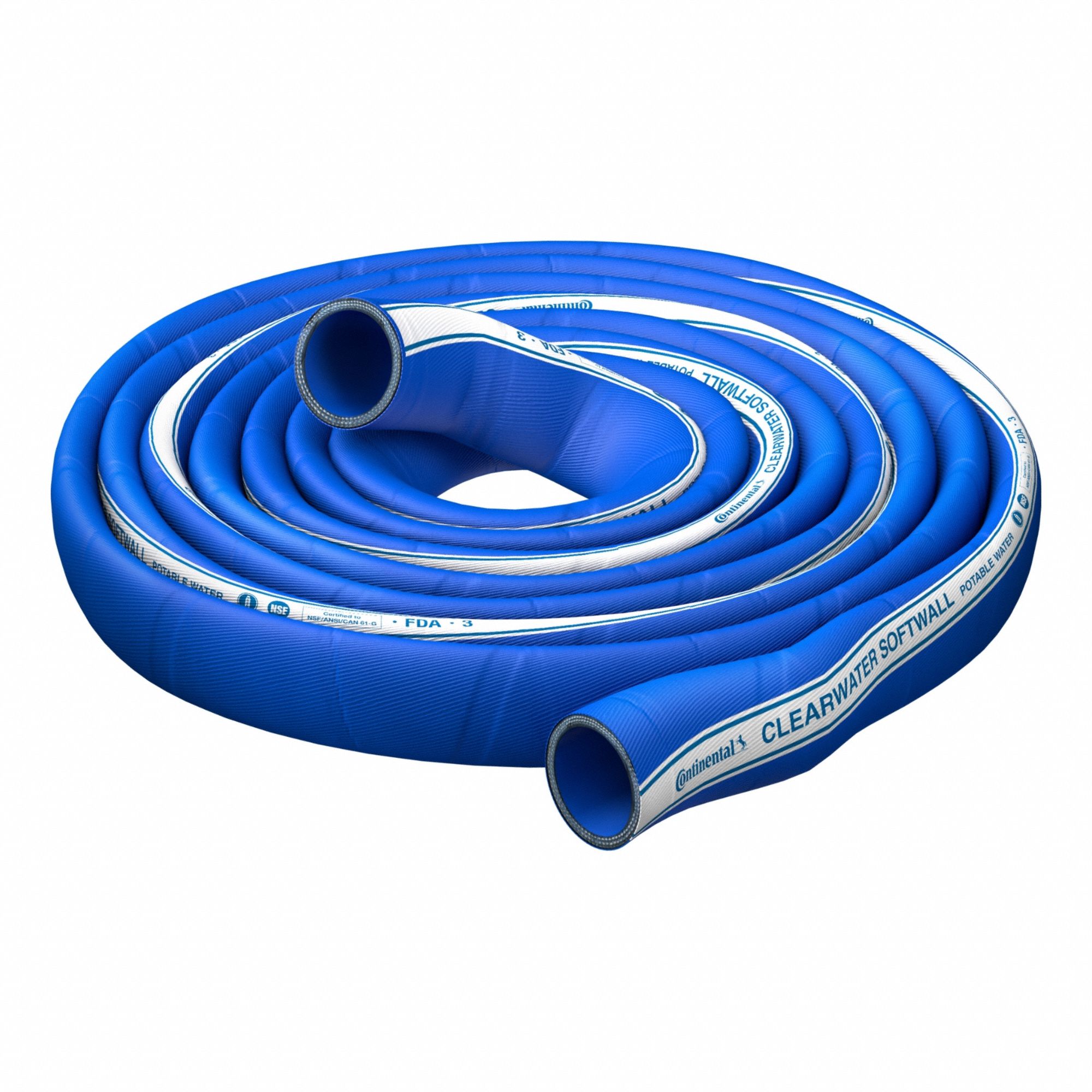4 in Hose Inside Dia., 25 ft Hose Lg, Discharge Hose - 829FT8|CLWS400 ...