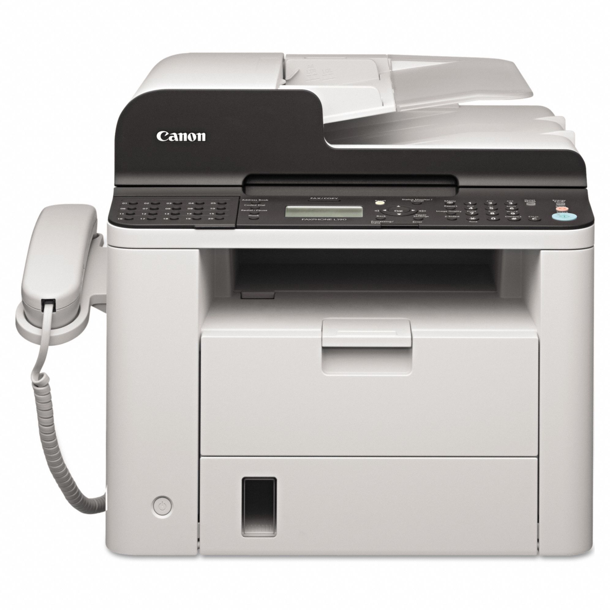 CANON, Copy/Fax/Print/Sort, Black/White, Multifunction Printer - 38LV51 ...