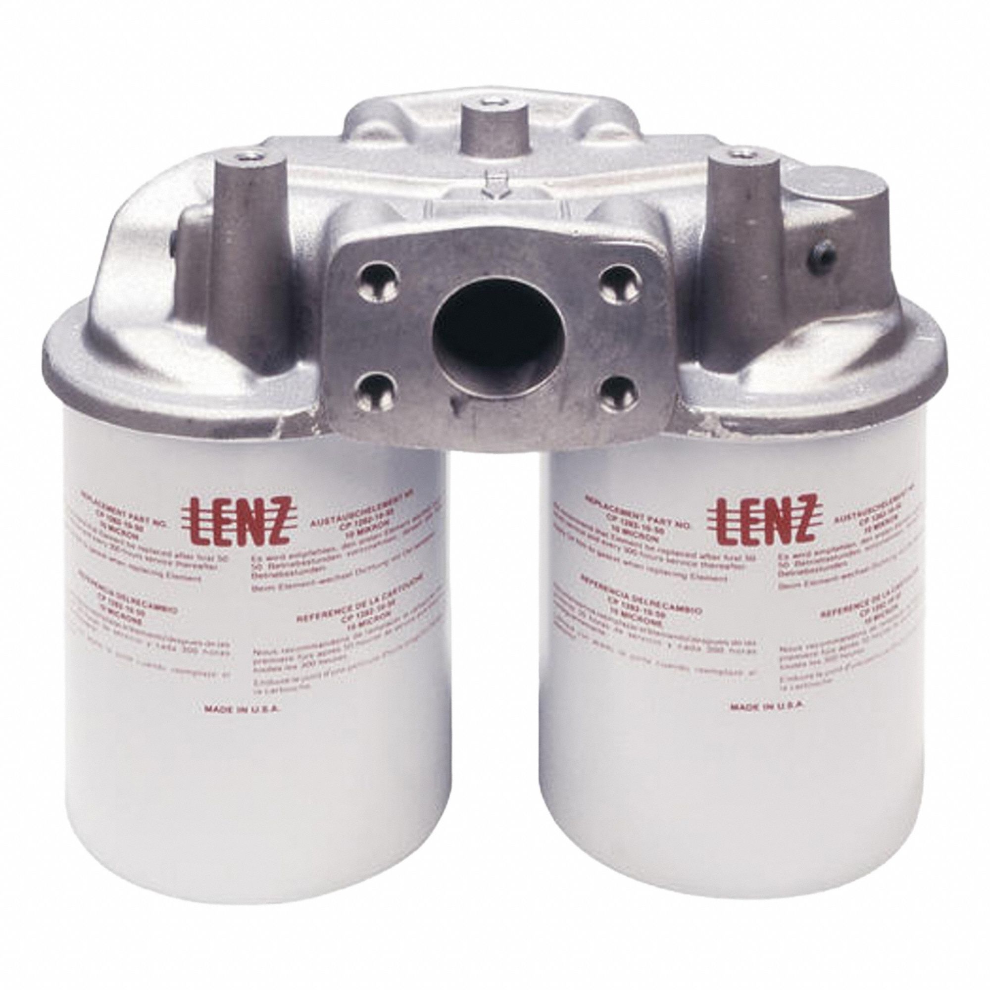 LENZ, 100 gpm Max. Flow, 150 psi Max. Pressure, Return Line Hydraulic Filter - 833XK6|221045 ...