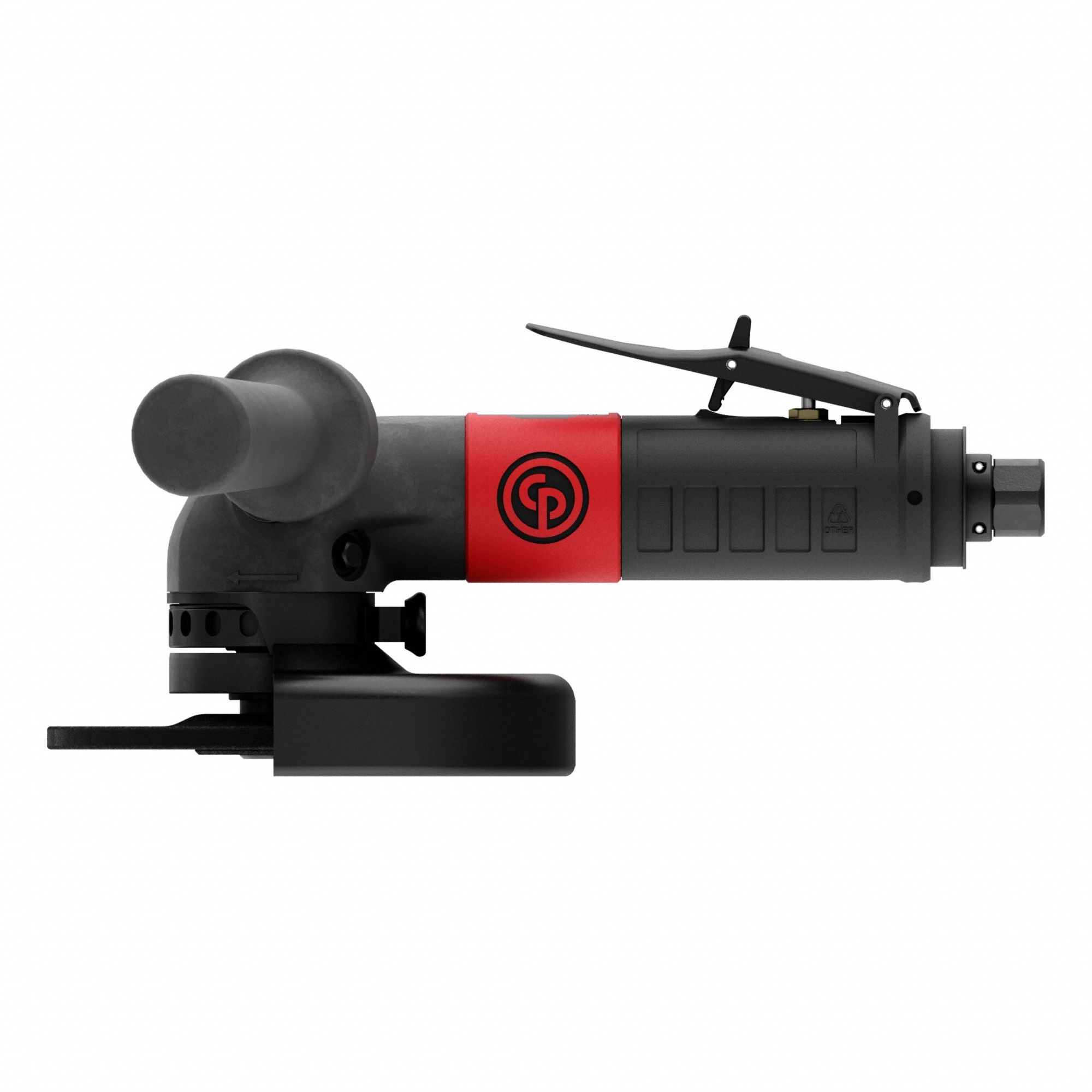 CHICAGO PNEUMATIC, 3/8 in BSP, Heavy Duty Pneumatic Angle Grinder ...