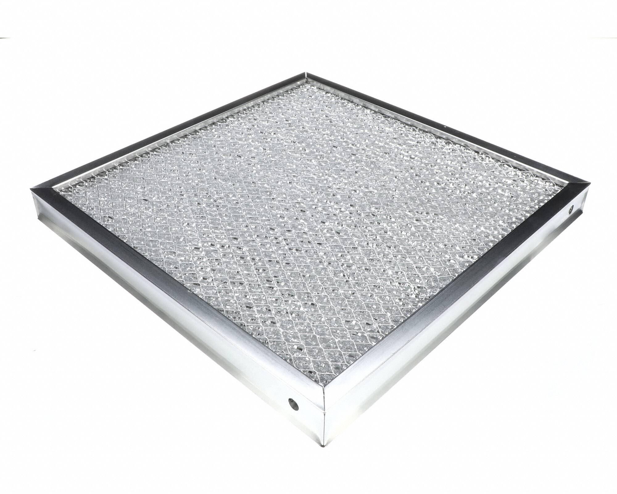 CAPTIVE-AIRE, 20 in x 20 in x 2 in, Mesh, Washable Metal Air Filter ...