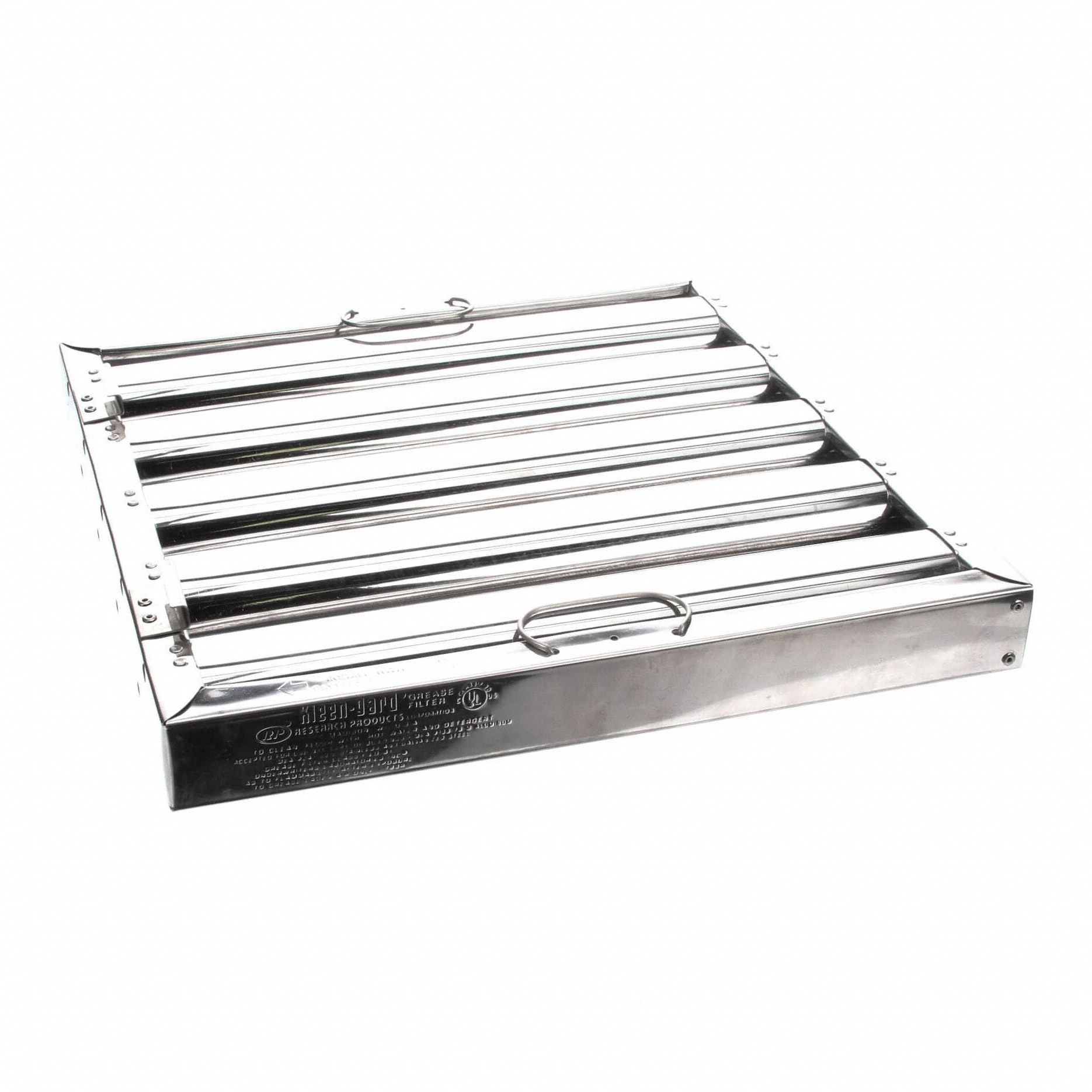 CAPTIVE-AIRE, 16 in x 16 in, Baffle, Range Hood Filter - 394ZL3 ...